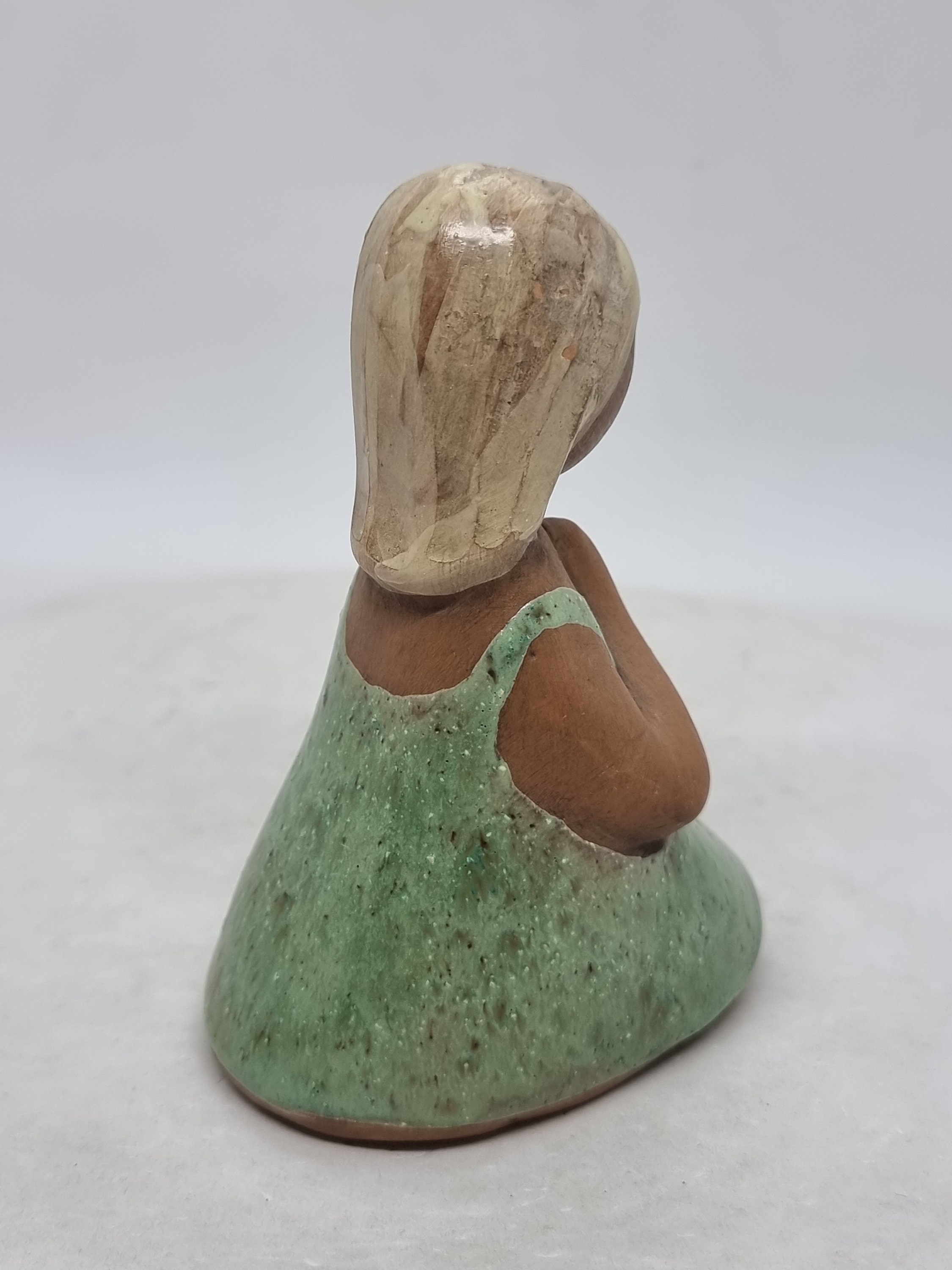 Vintage Ceramic Girl Figurine | Designed by Dagny Zackrisson | - Etsy