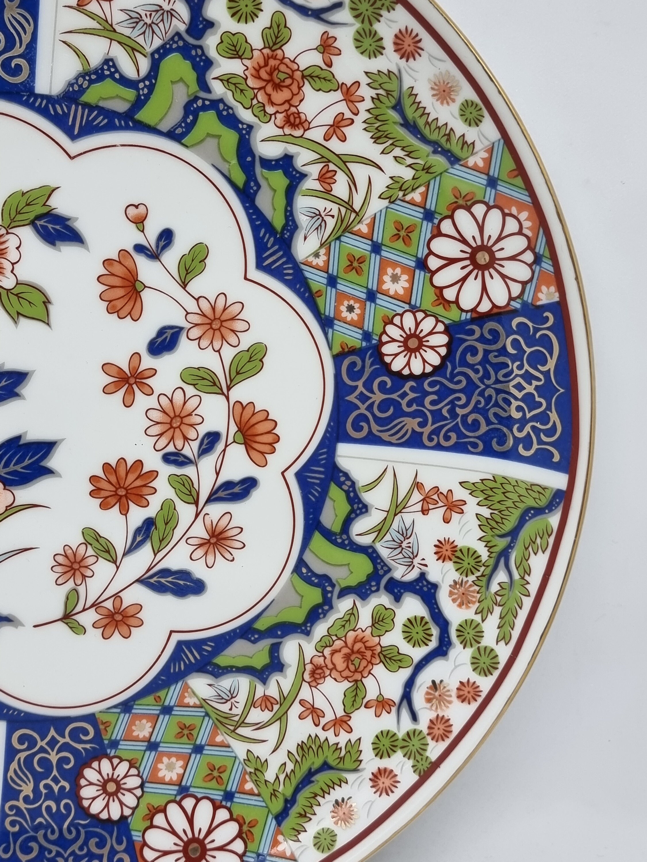 Vintage Imari Porcelain Plate Made in Japan - Etsy