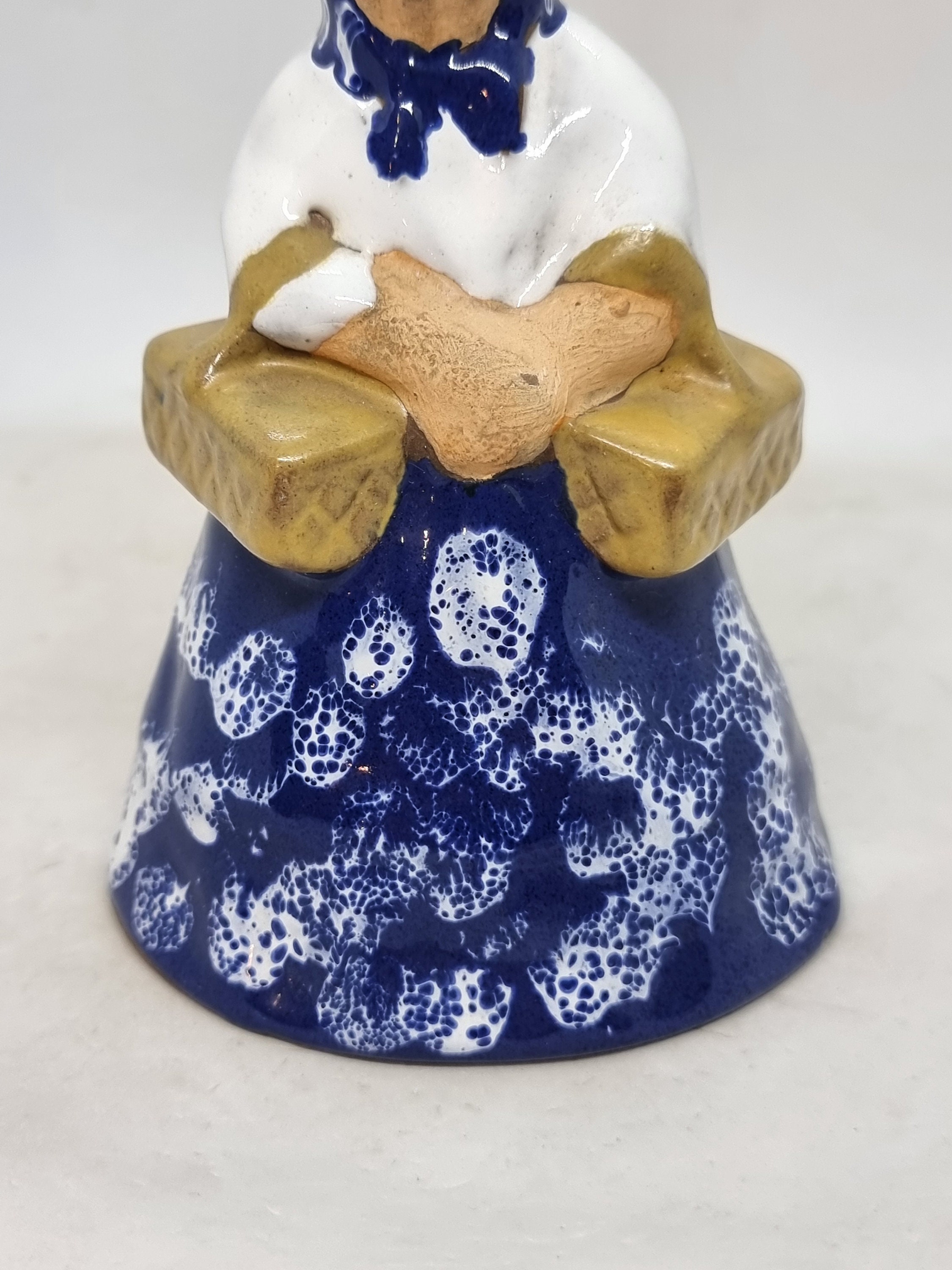 Vintage Glazed Ceramic Women Figurine Scandinavian Design - Etsy