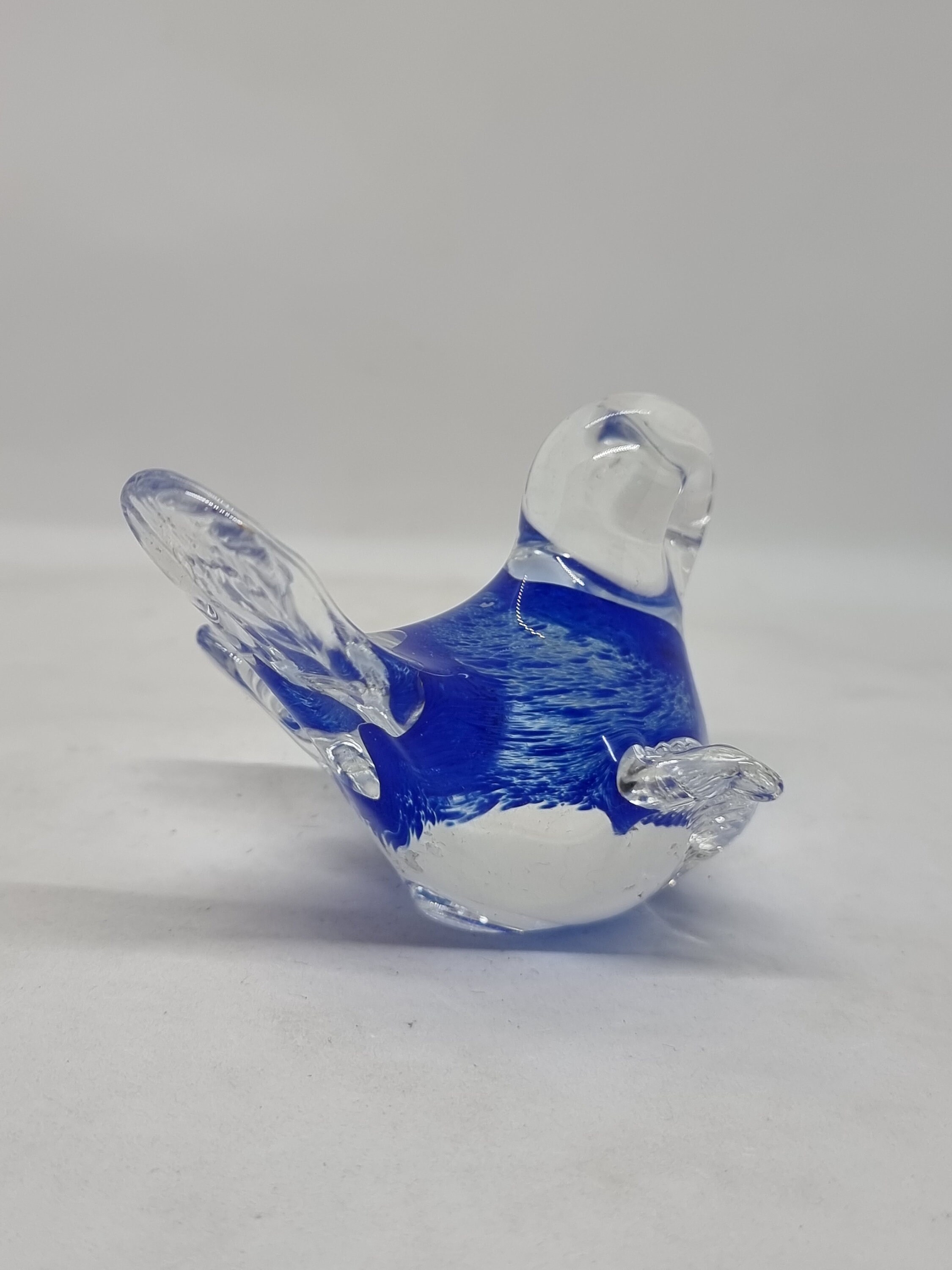 Vintage Crystal Glass Bird Figurine | Made in Sweden | - Etsy