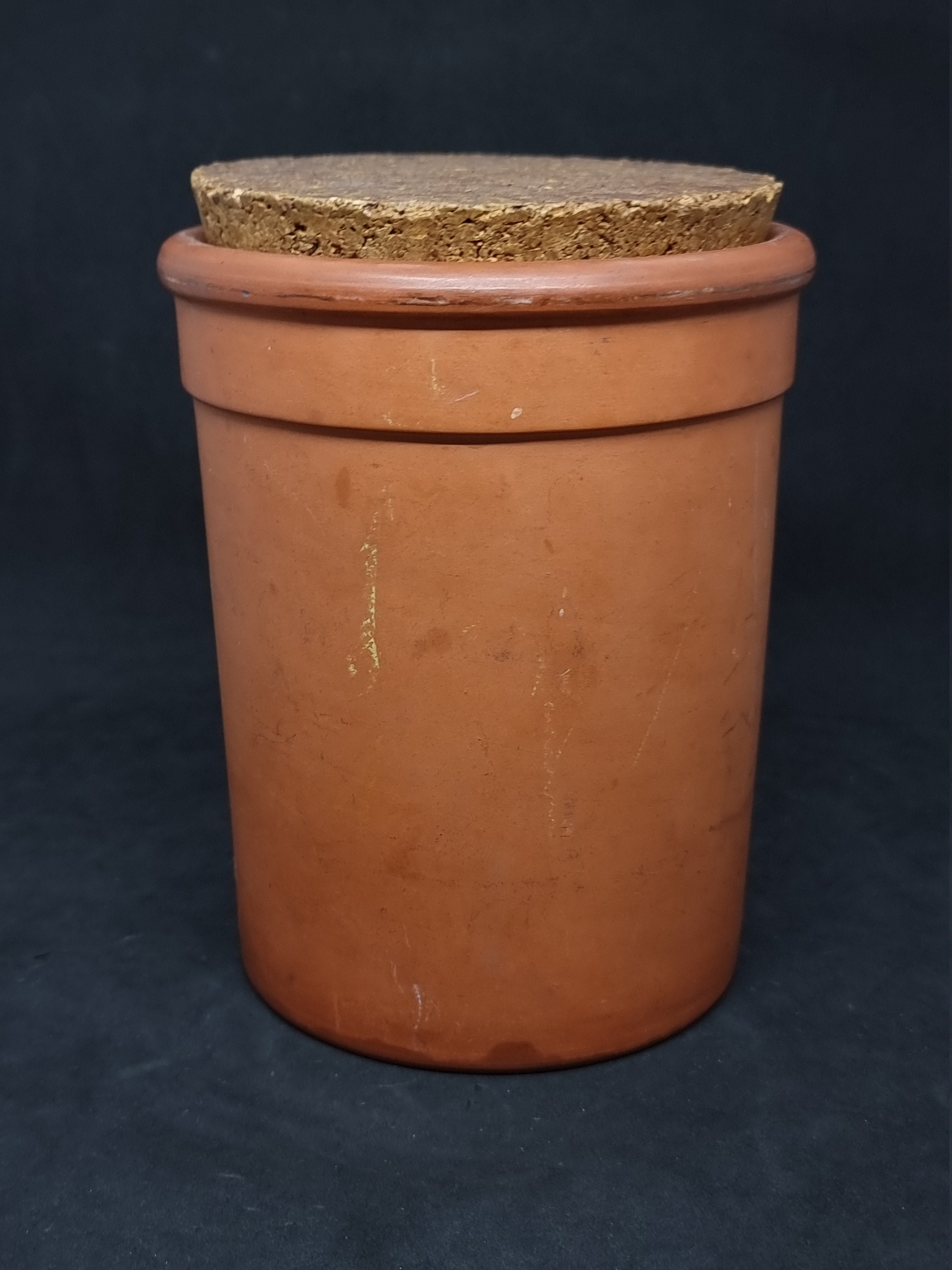 Finest Quality Terracotta Tea Containers Cork Topped - Etsy