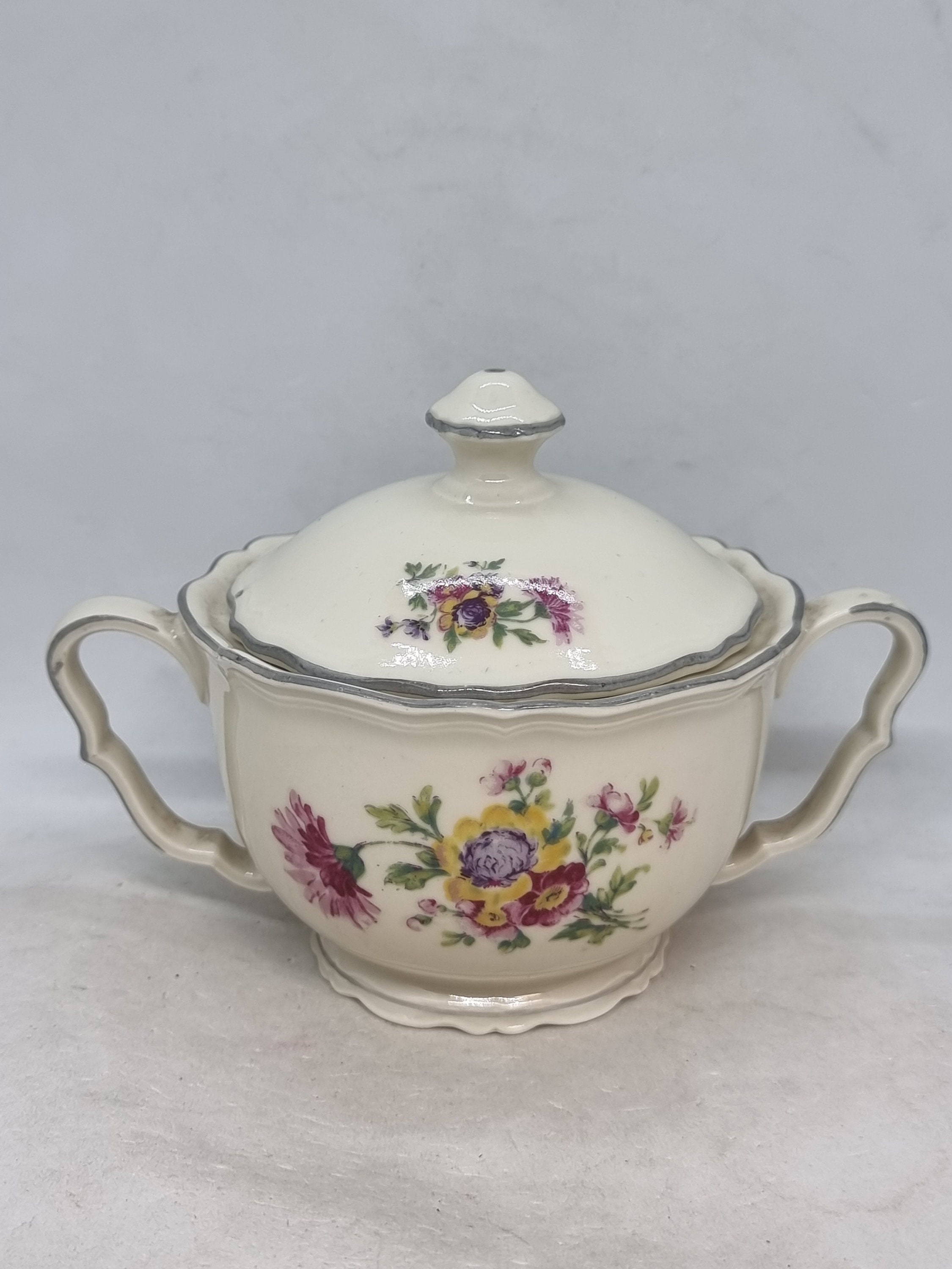 Vintage Deutschland Germany Sugar Bowl - Etsy