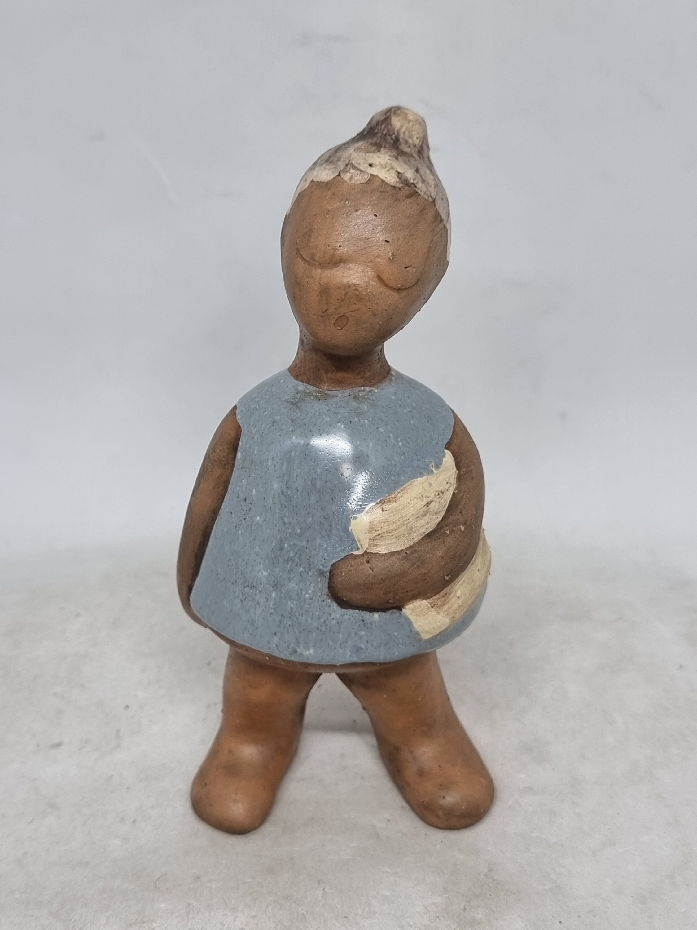 Vintage Ceramic Girl Figurine | Designed by Dagny Zackrisson | - Etsy