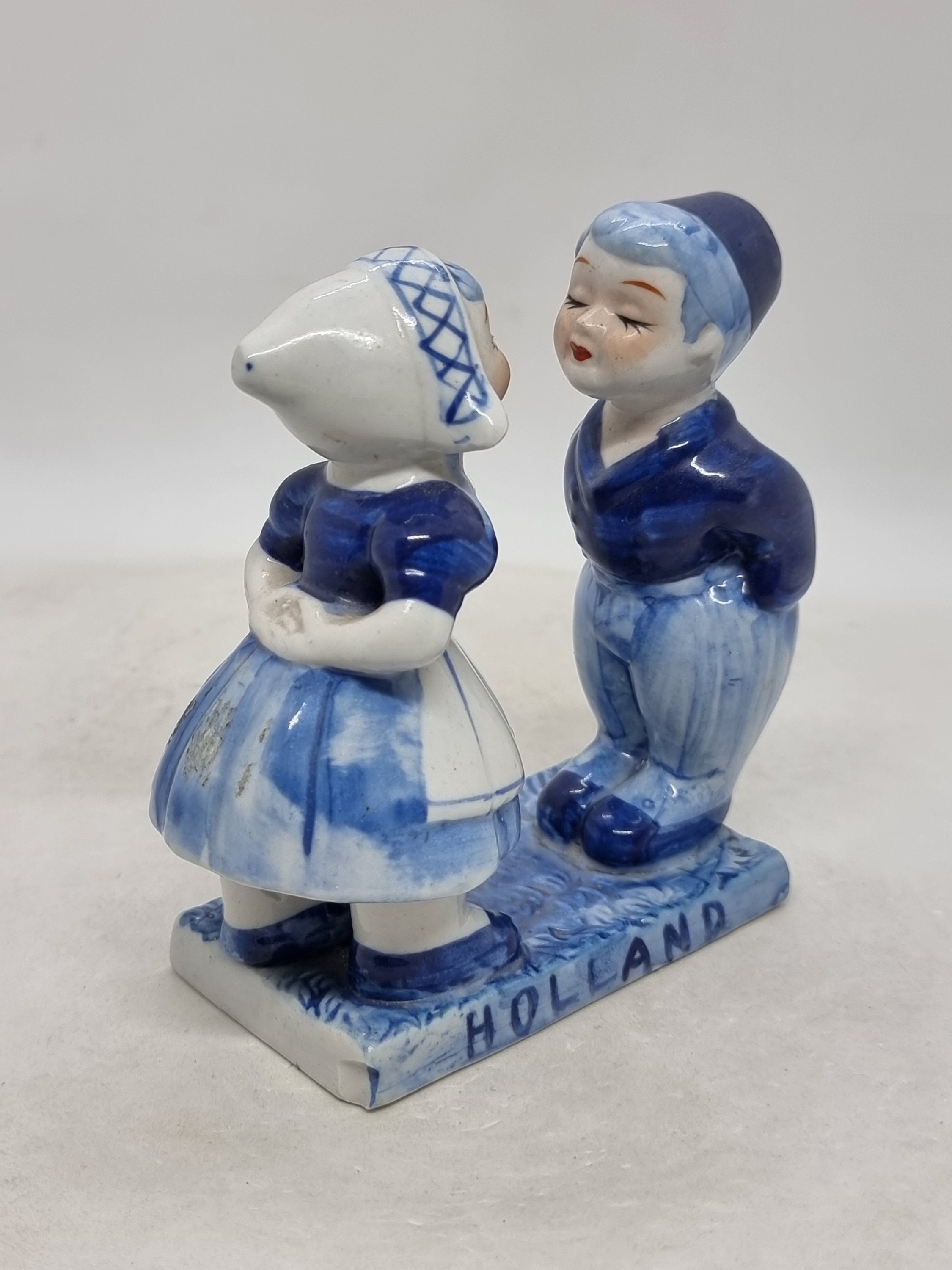Vintage delft Hand Painted Ceramic Figurine Made in Holland - Etsy