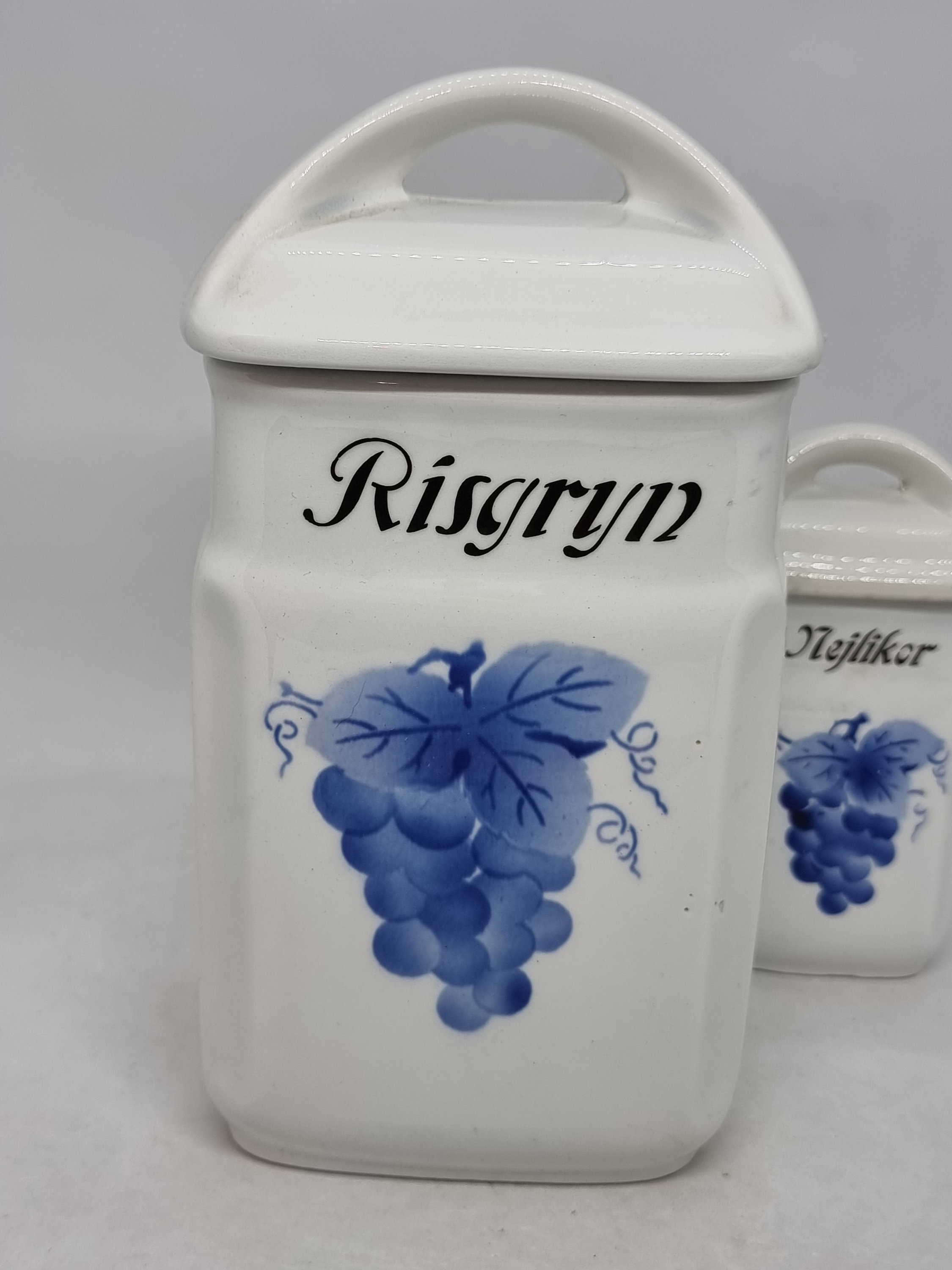 Vintage inge Import Pottery Storage Jars Made in - Etsy