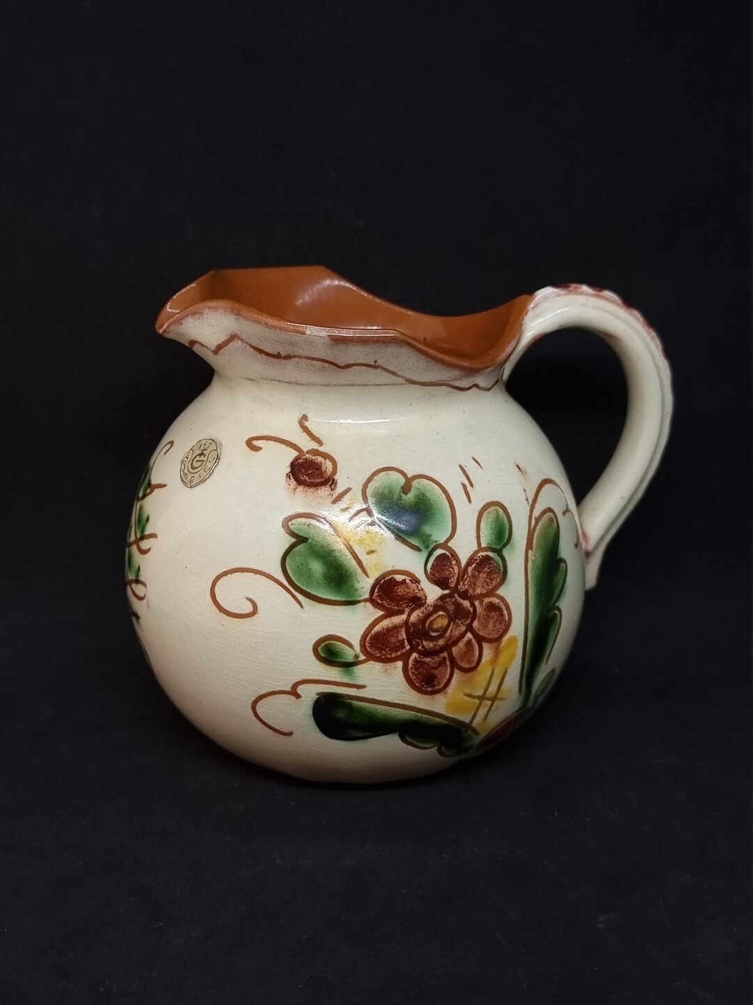 Vintage Gabriel Ceramic Pitcher Made in Sweden - Etsy