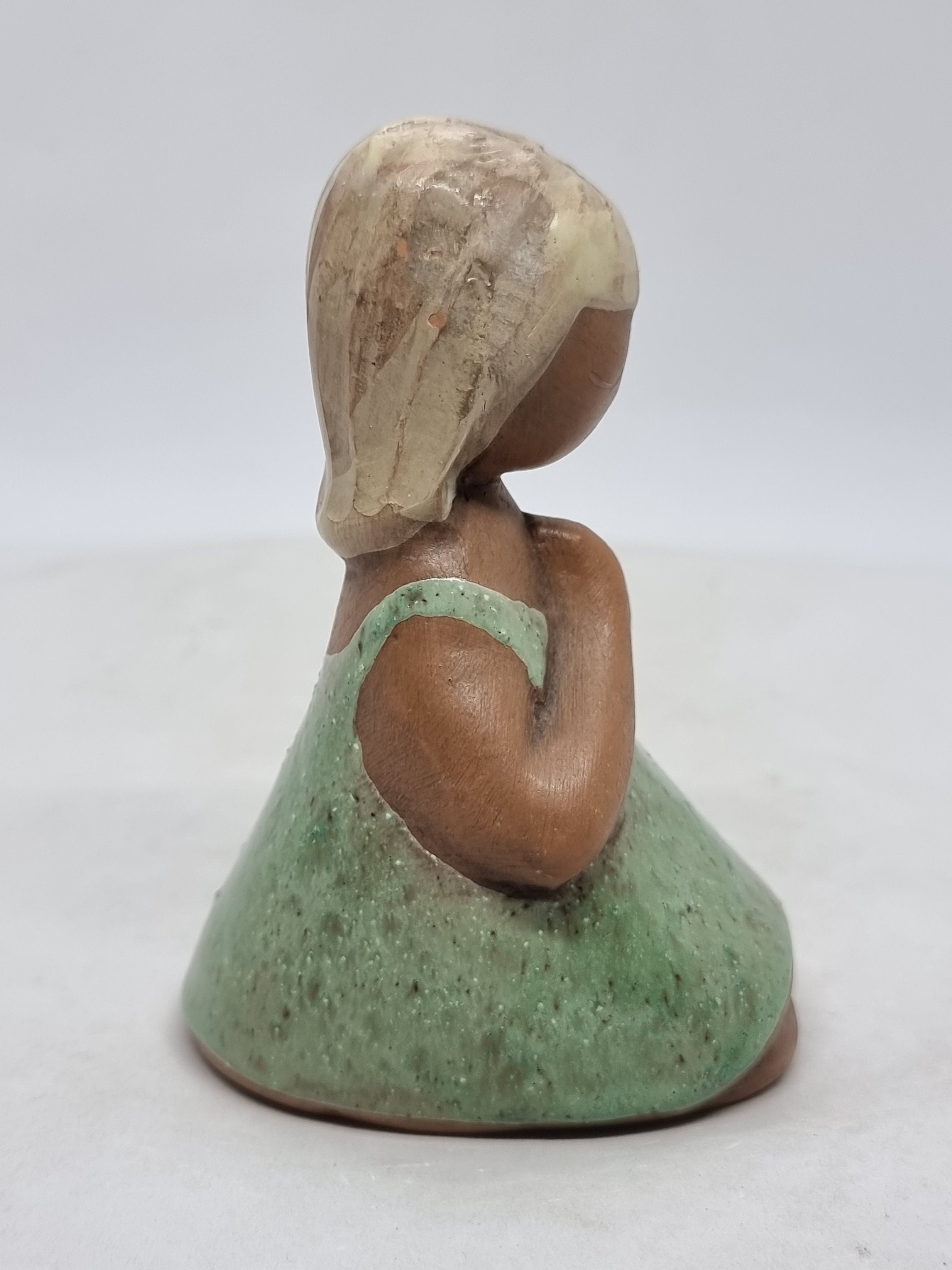 Vintage Ceramic Girl Figurine | Designed by Dagny Zackrisson | - Etsy