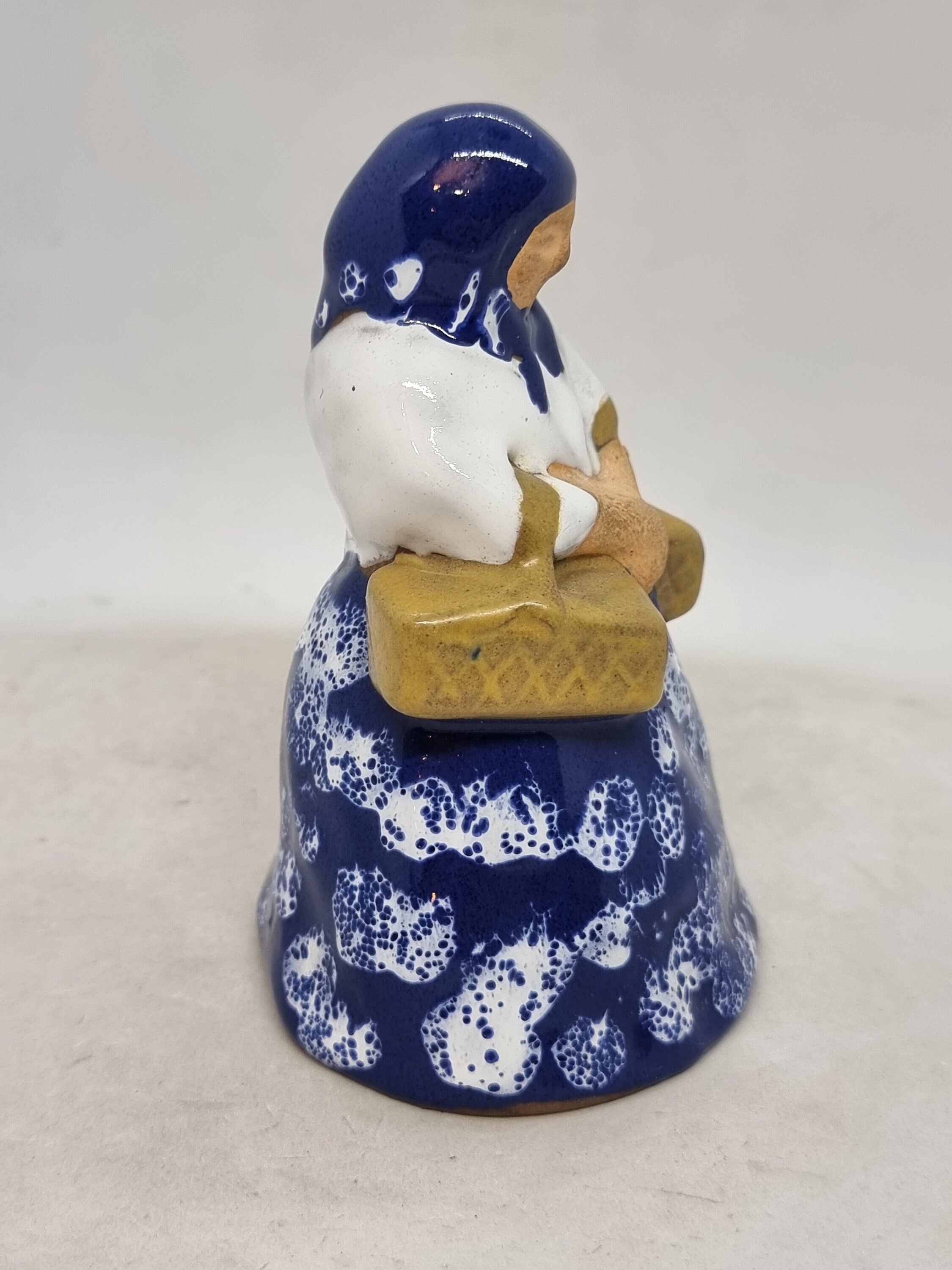 Vintage Glazed Ceramic Women Figurine | Scandinavian Design | - Etsy