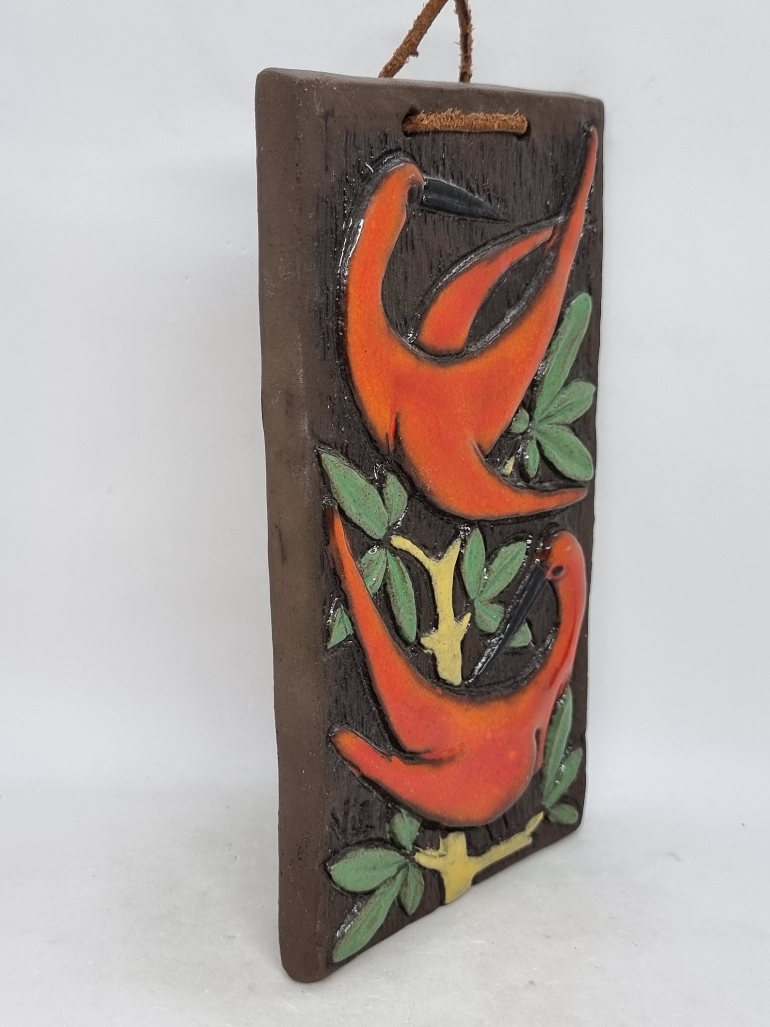 Vintage Ninnie Forsgren 1960s Ceramic Wall Plaque Handmade - Etsy