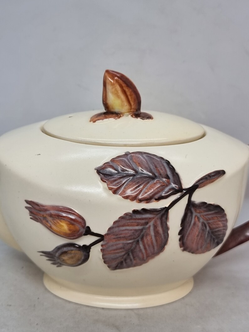 Vintage Carlton Ware Hand-painted Australian Design Teapot | - Etsy