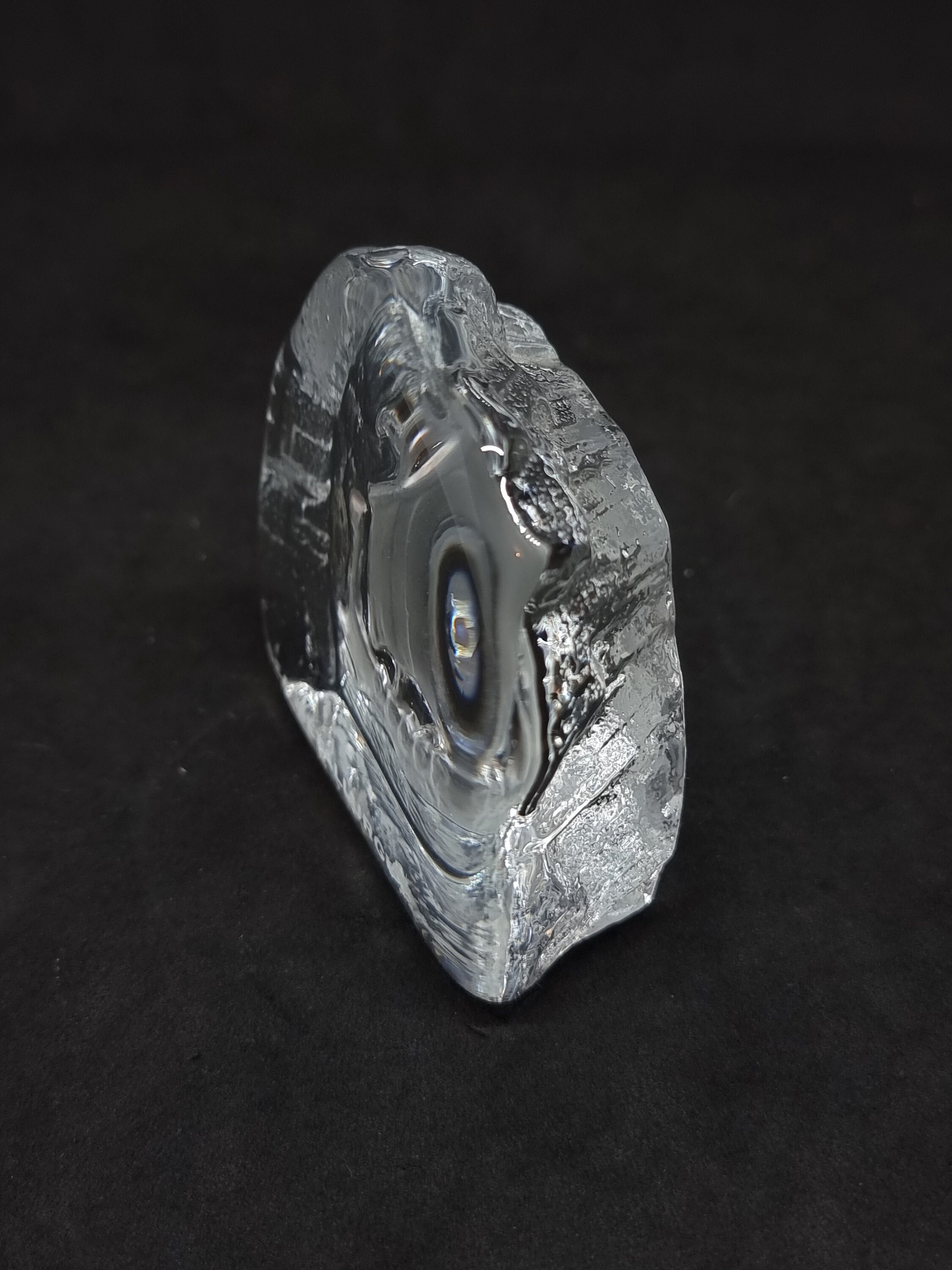 Vintage Glass ship Paperweight Made in Sweden - Etsy