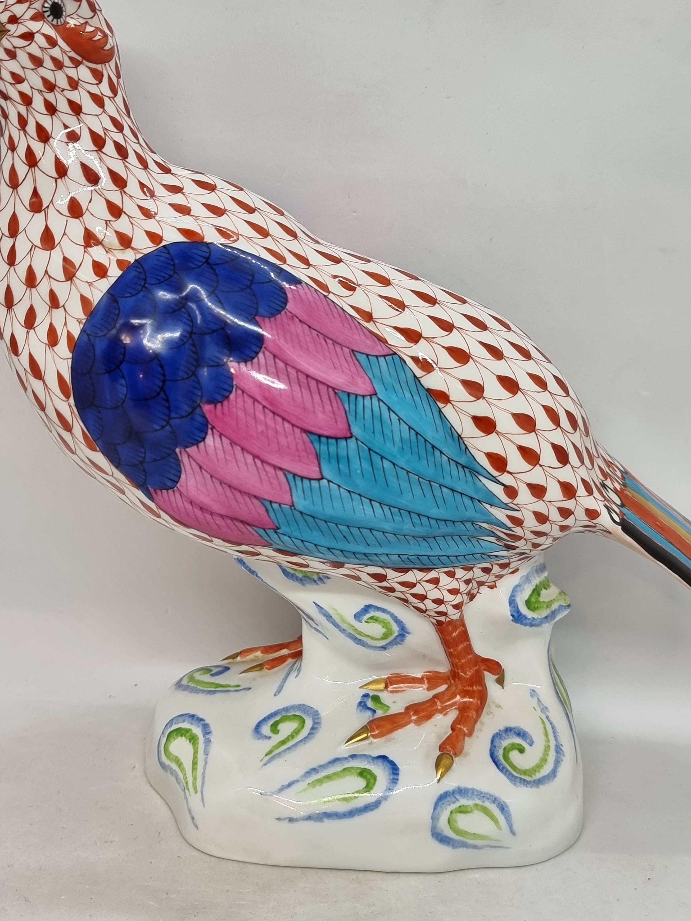 Collectible Herend Hungary Hand Painted Bird Figurine Made - Etsy