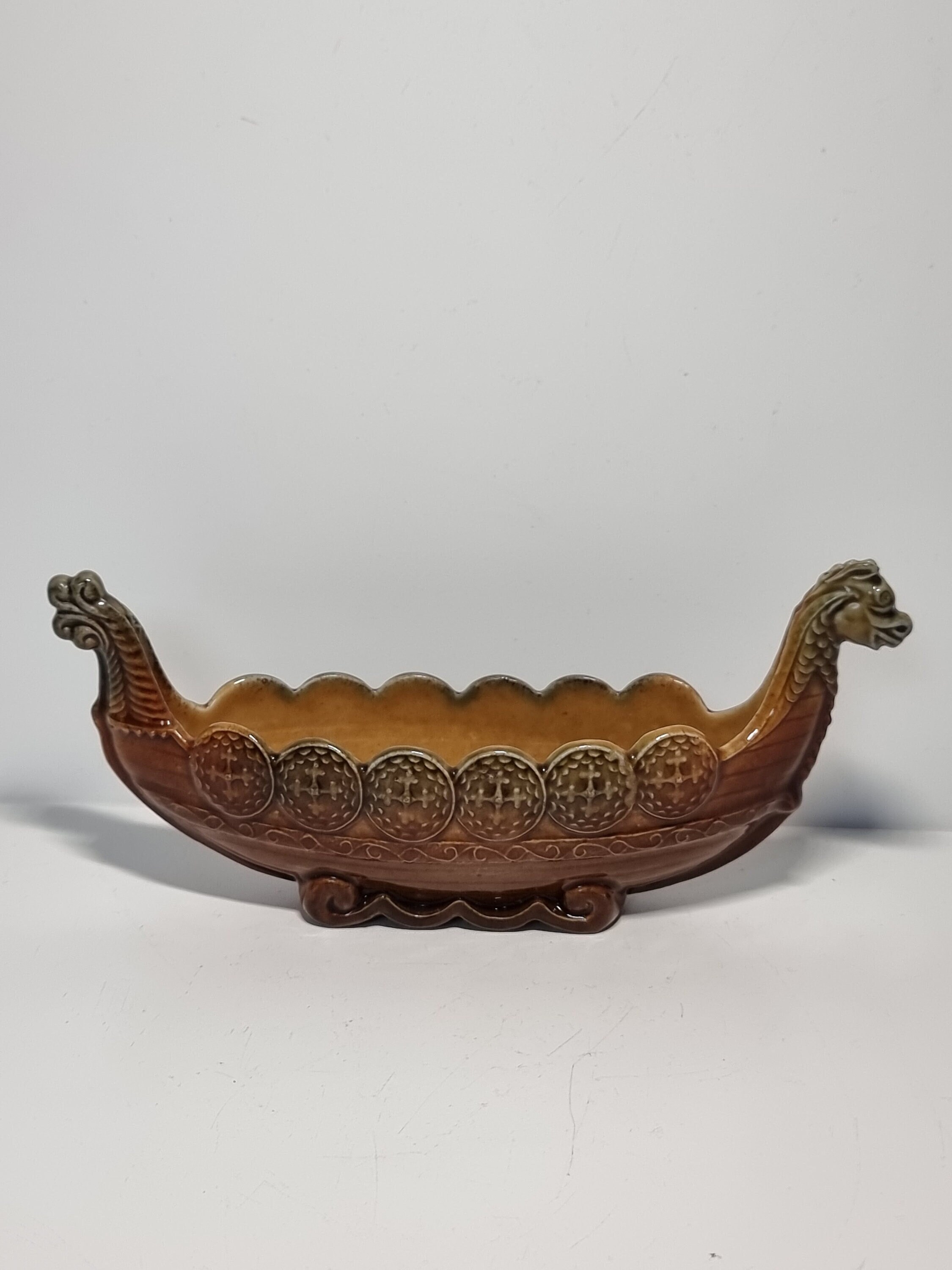 Vintage Wade Porcelain Viking Boat Trinket Dish Made in England - Etsy