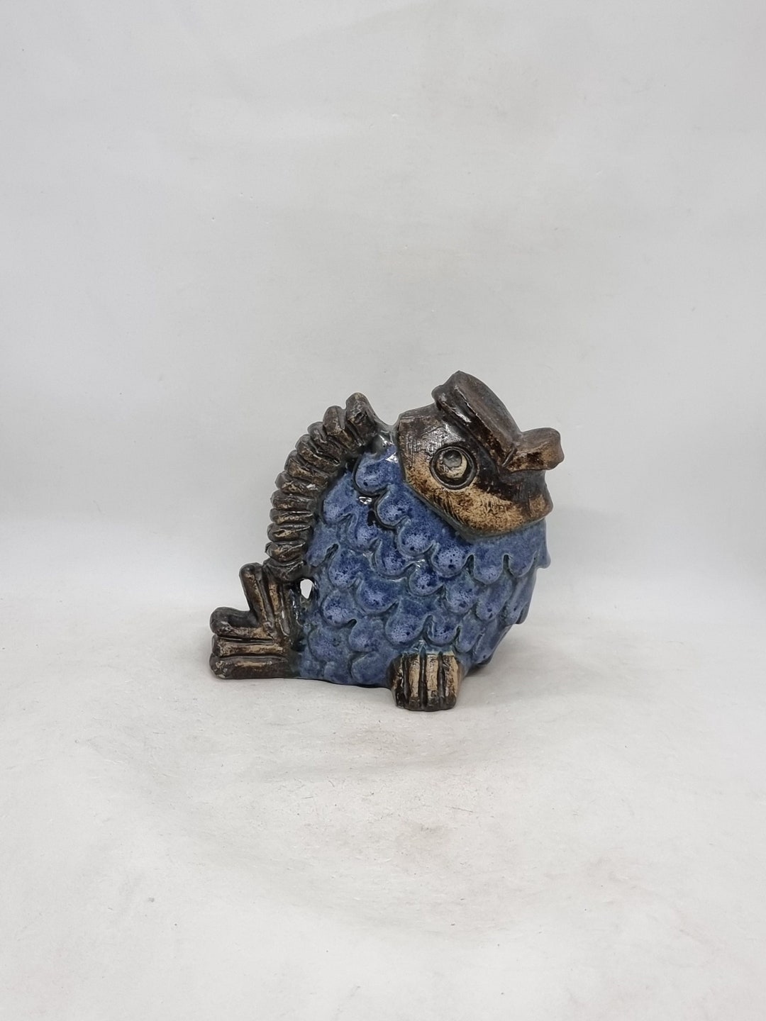 Vintage Ceramic "fish" Figurine | Designed by Willy Fischer | Sweden ...