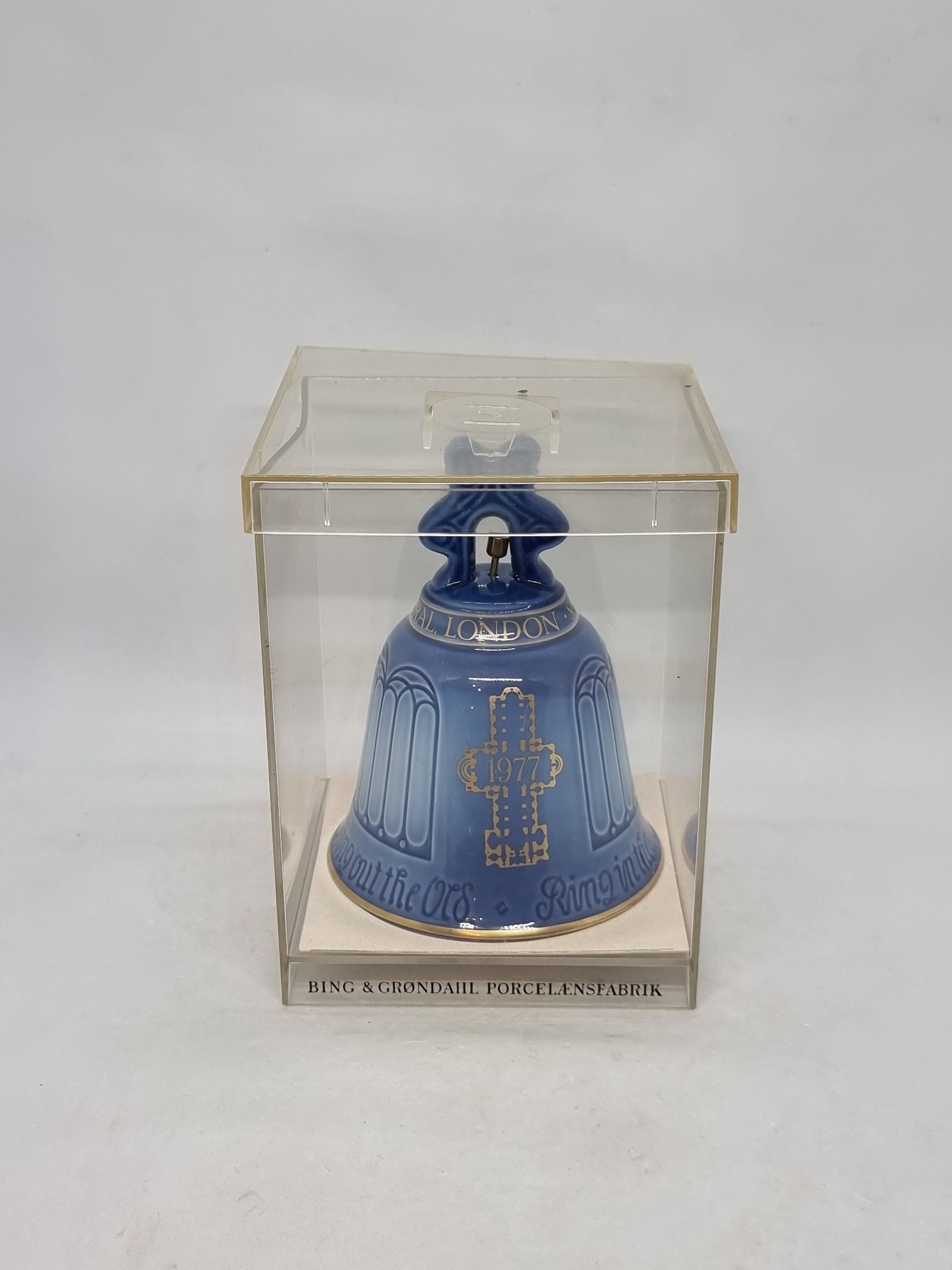 1977 Bing and Grondahl Porcelain "bell" From Denmark, Copenhagen, | - Etsy