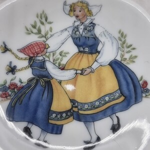 Vintage Rörstrand "the Sweedish National Costume" Plates | - Etsy
