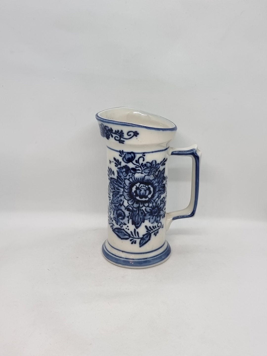 Vintage Delft Blue Ceramic Pitcher/vase | Made in Holland | - Etsy