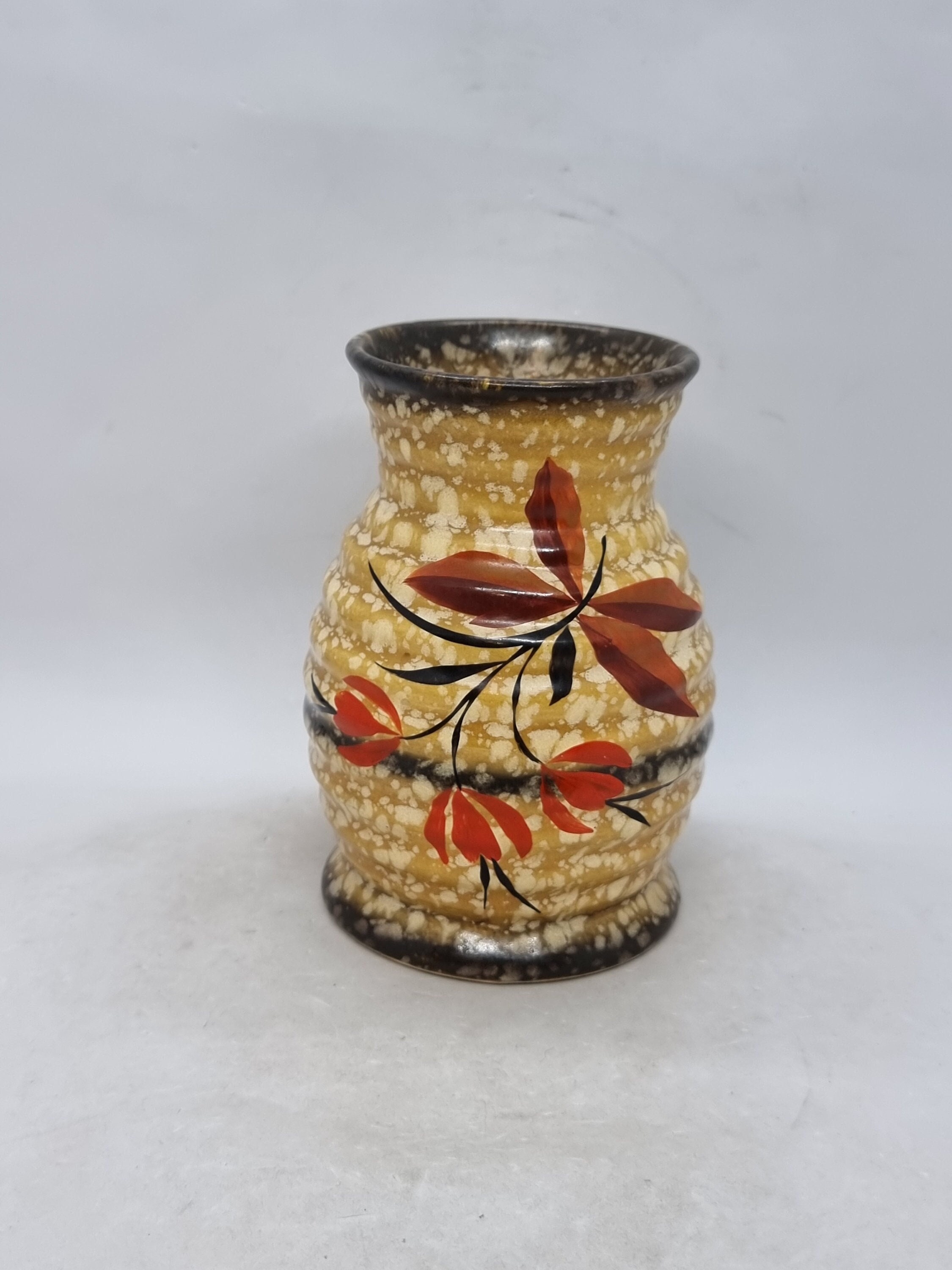 Vintage West Germany Ceramic Vase | - Etsy