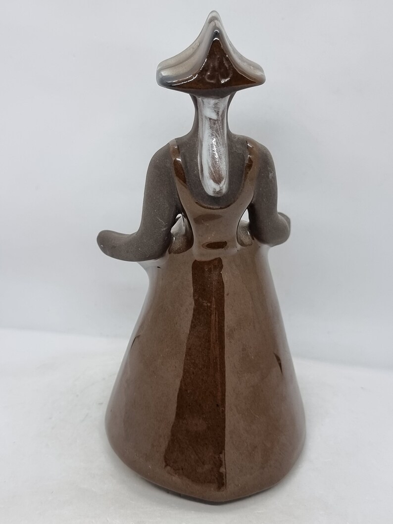 Vintage Ceramic Girl Figurine by Elsi Bourelius for Jie Gantofta Sweden ...