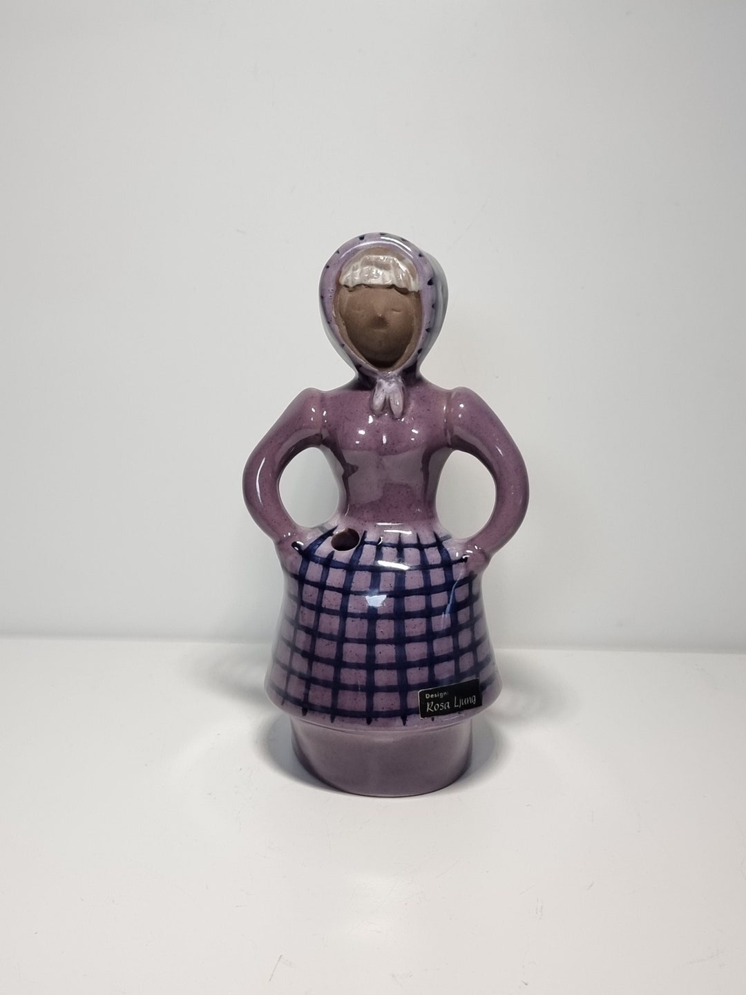 Vintage Ceramic Girl Figurine by Rosa Ljung | Deco Sweden ...