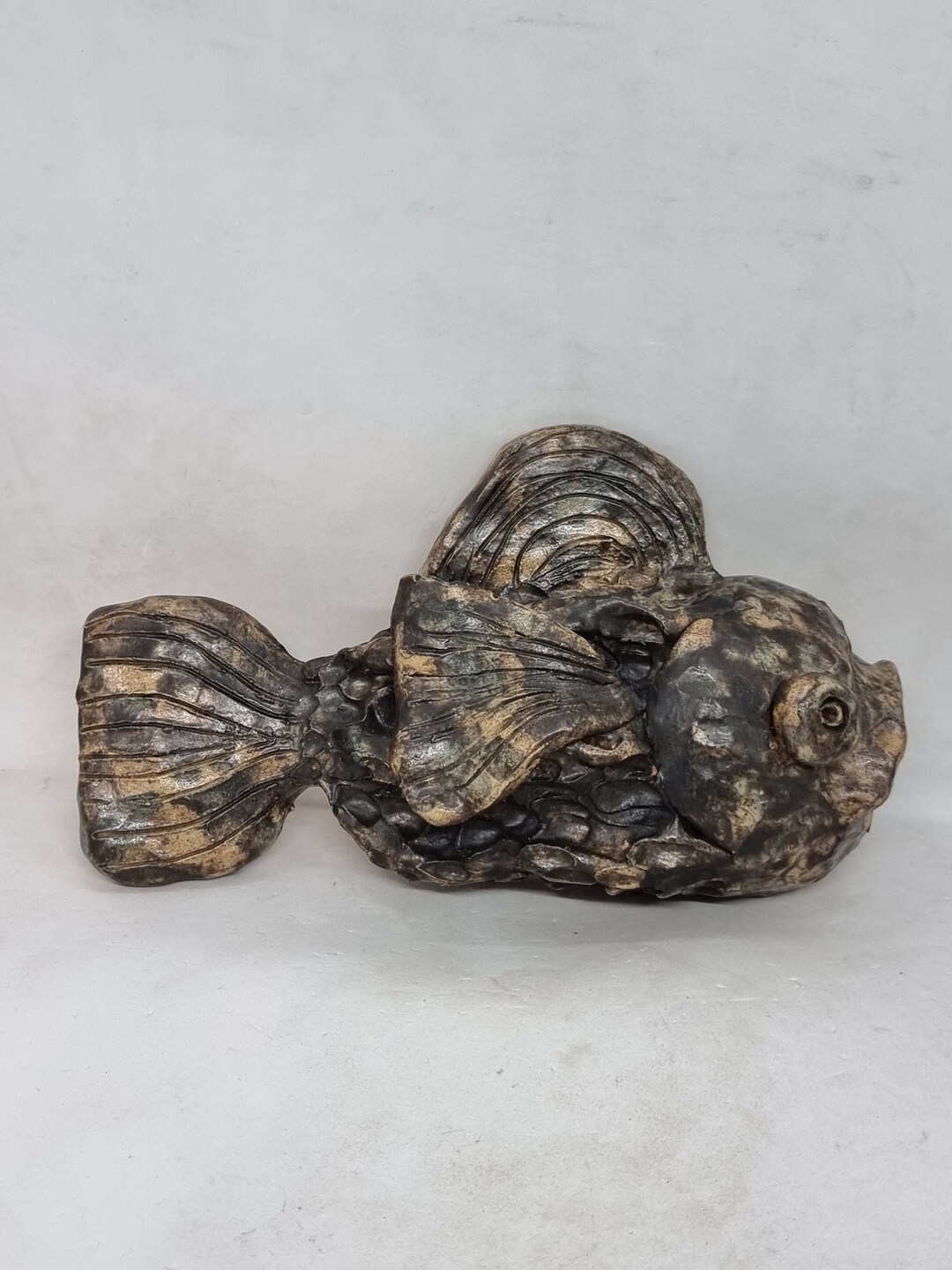 Vintage Ceramic Wall Plaque - "fish" | Made in Sweden | - Etsy