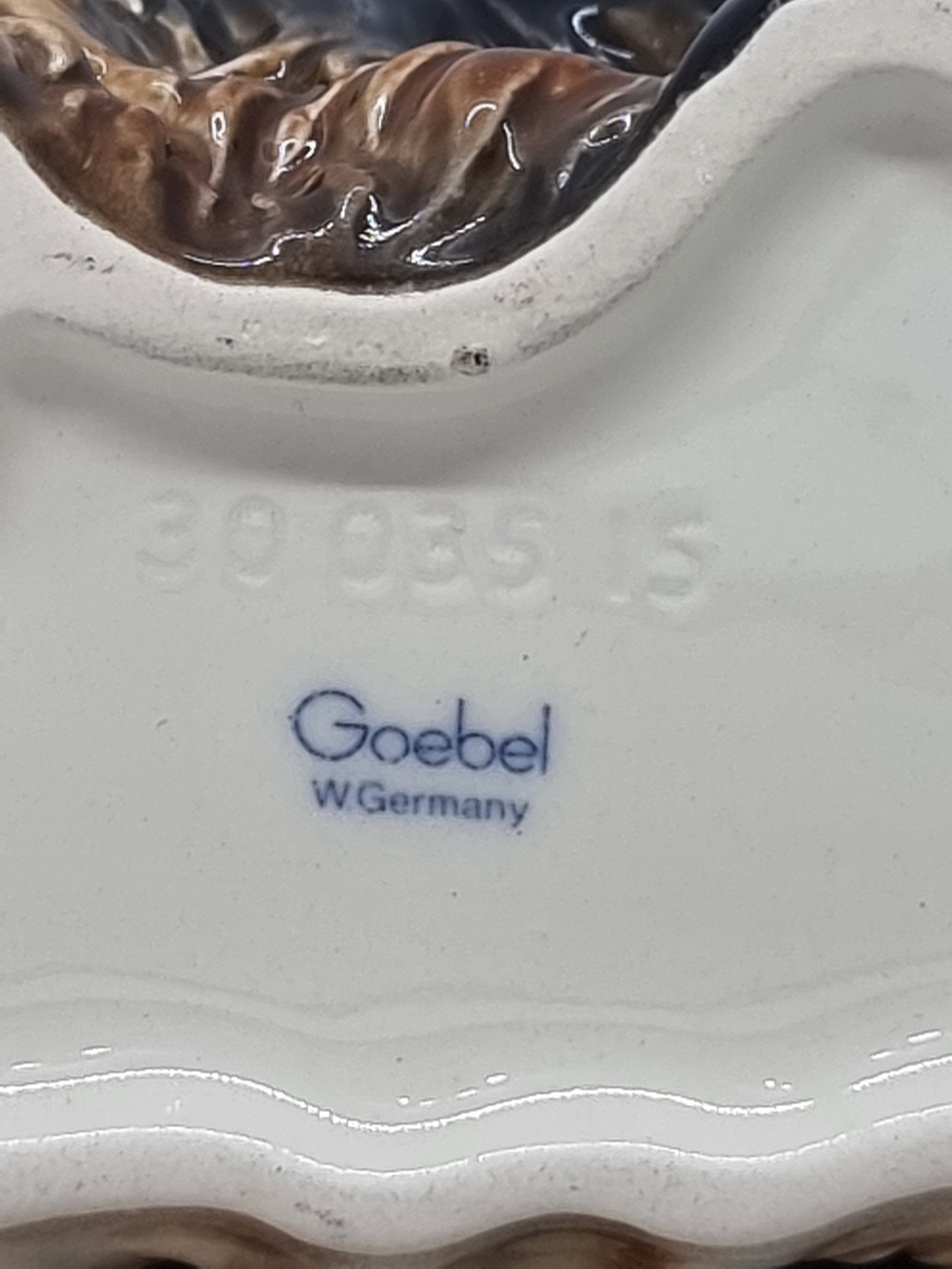 Goebel West Germany Porcelain Dog Figurine - Etsy