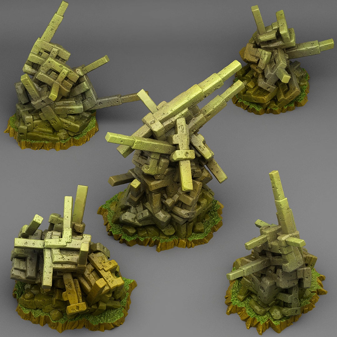Natural Trap Stones (5 Models) by Print Your Monsters | Dungeons and ...