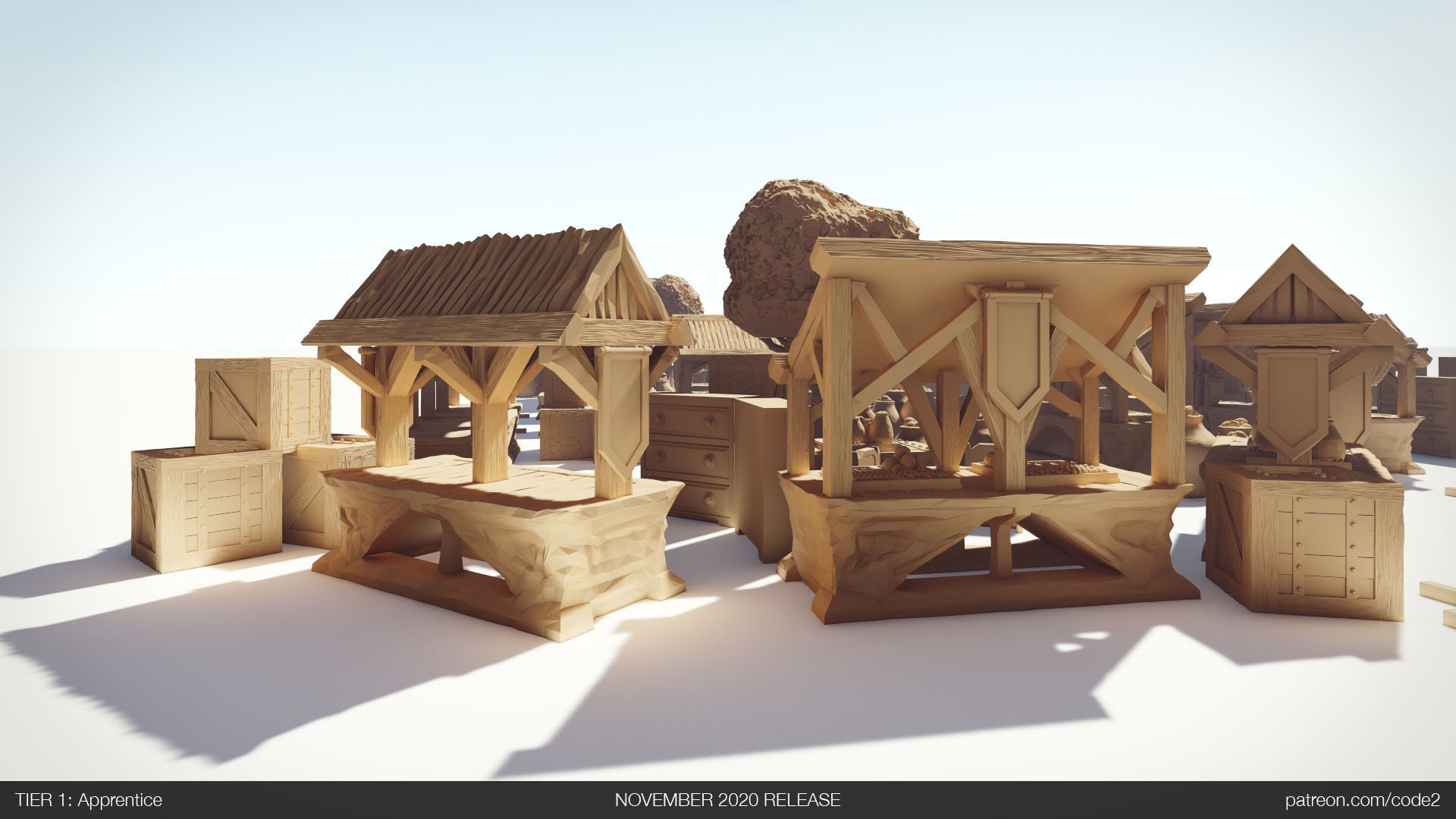 Drennheim Market Stalls Dungeons and Dragons D&D Wargames Dnd Tabletop ...