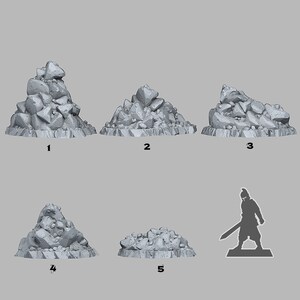 Natural Pile of Rocks (5 Models) • Fantastic Plants and Rocks • by ...