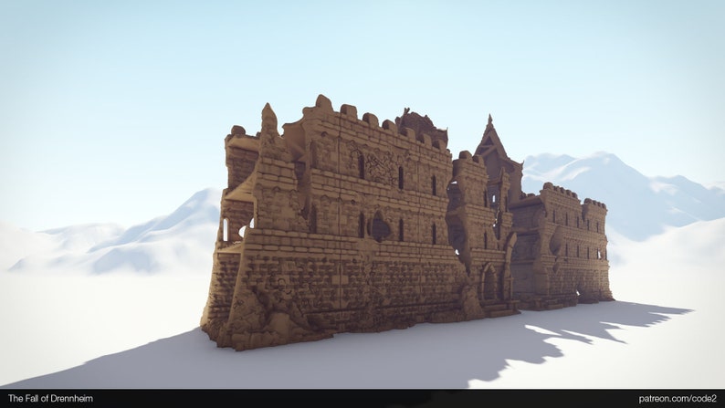 Crushed City Gate of Drennheim by Wonderworlds Dungeons and Dragons D&D ...