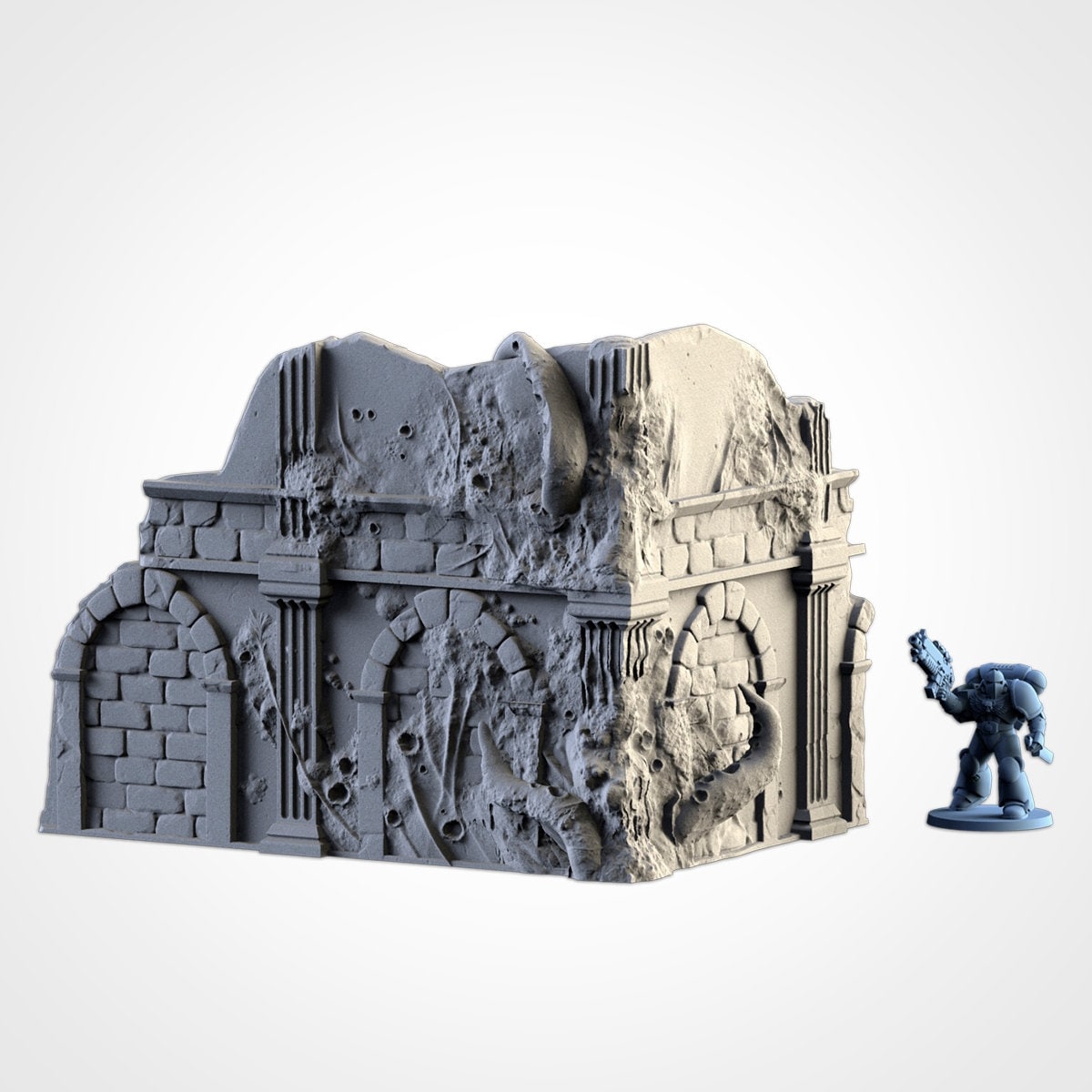 Infected Ruins by Txarli Factory Post Apocalyptic Wargames Dnd Dungeons ...