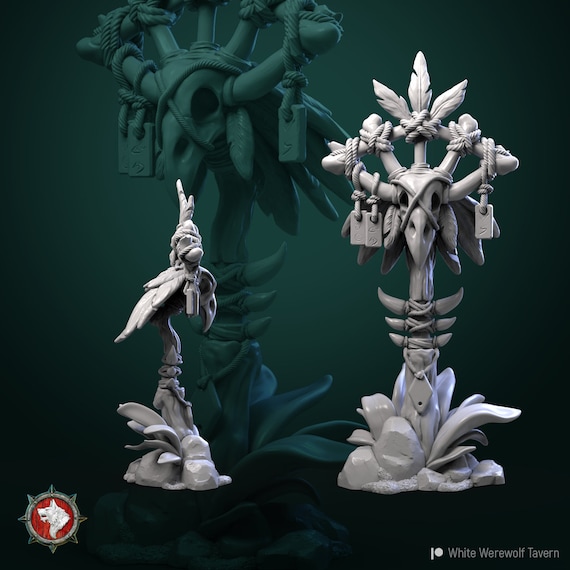 Totem by White Werewolf Tavern Dungeons and Dragons D&D - Etsy