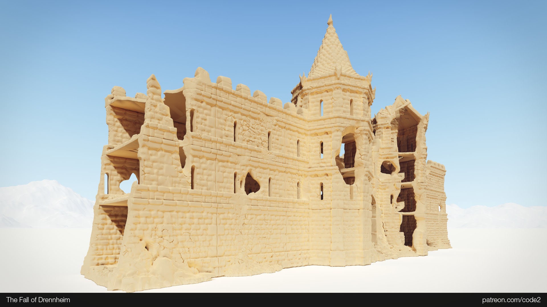 Crushed City Gate of Drennheim by Wonderworlds Dungeons and Dragons D&D ...