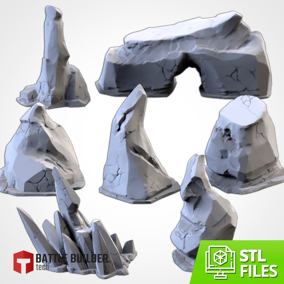 Icebergs by Txarli Factory | Post Apocalyptic | Wargames | Dnd ...