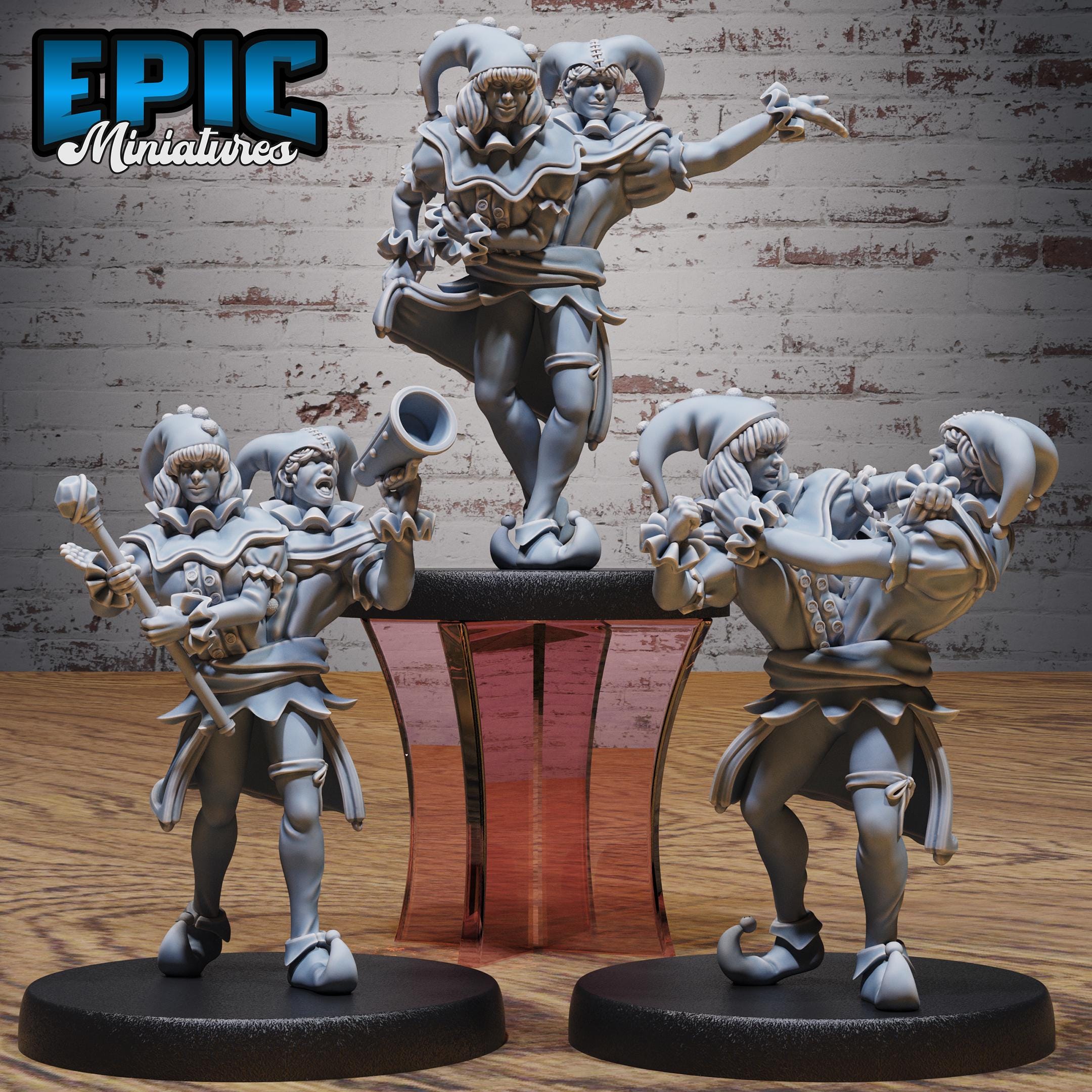 Conjoined Twins (3 Poses) • Grand Carnival • EPIC Miniatures | Dungeons ...
