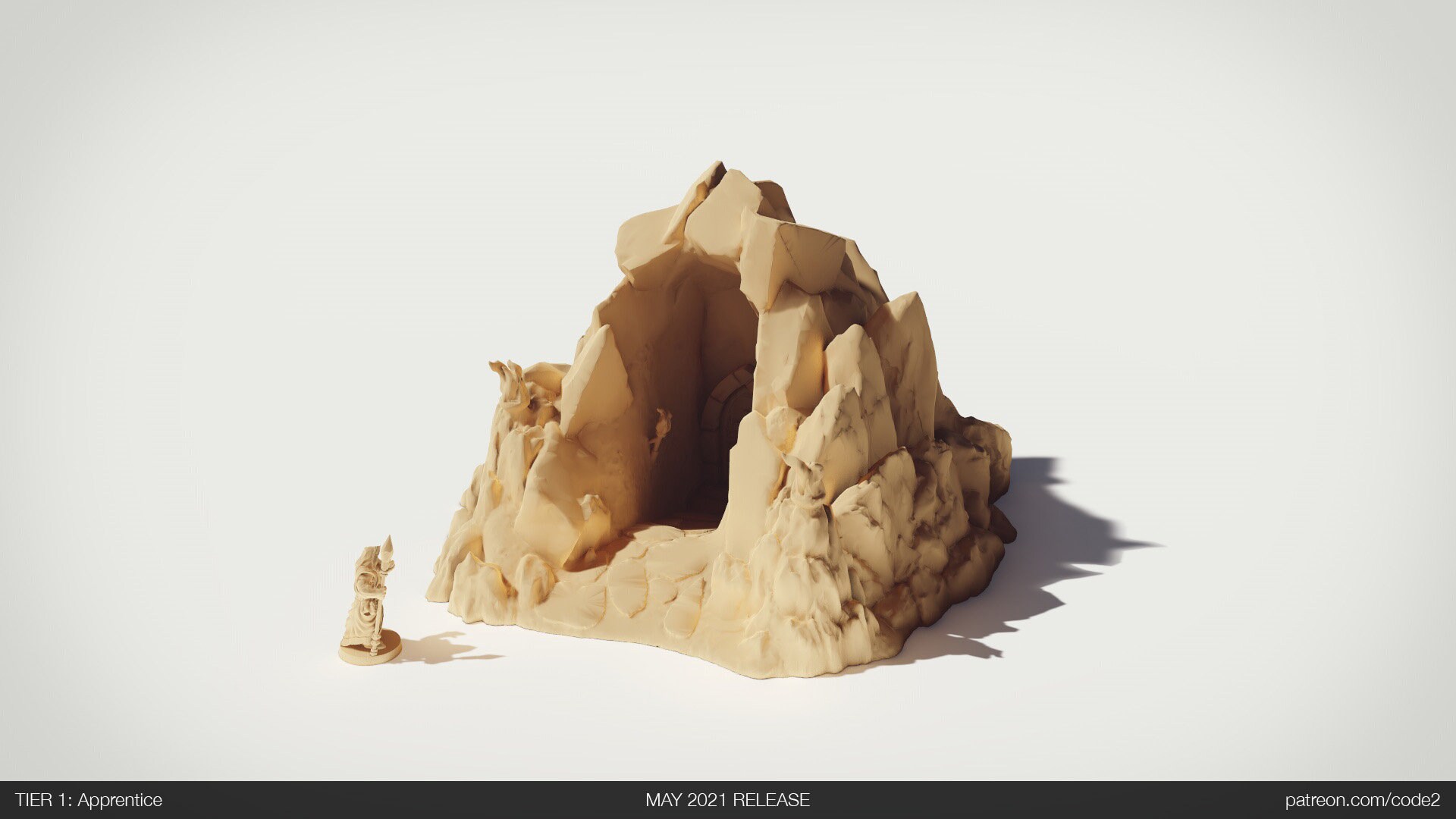 Underground Entrances | Modular Cave & Underdark Terrain | 28/32mm RPG ...
