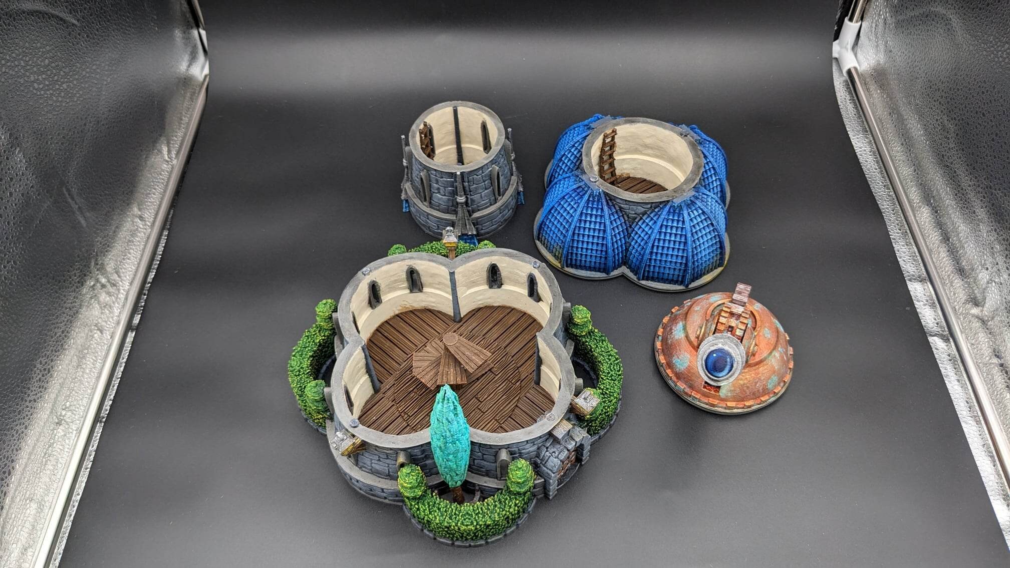 Observatory • Fantasy RPG Terrain • by Iain Lovecraft | Dungeons and ...