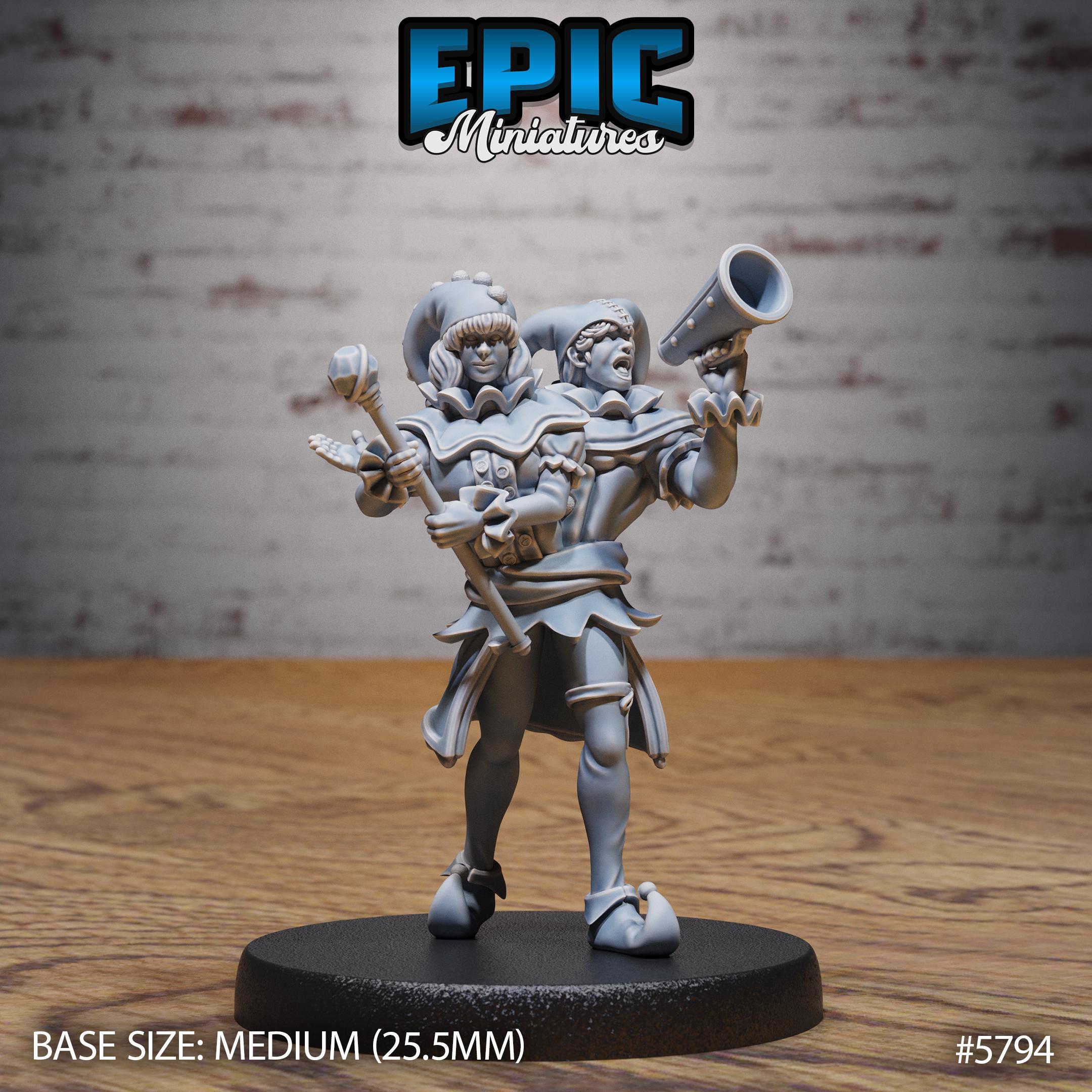 Conjoined Twins (3 Poses) • Grand Carnival • EPIC Miniatures | Dungeons ...