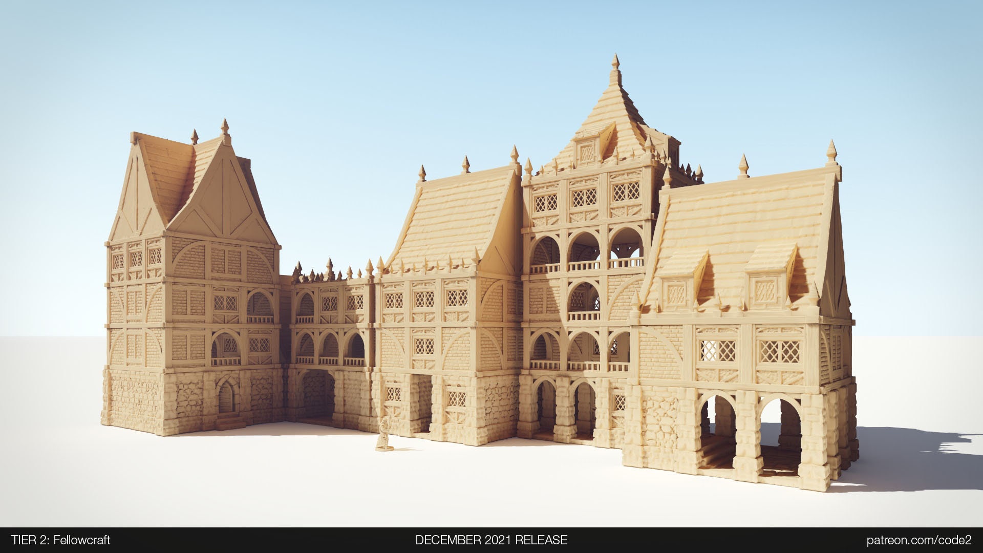 Drennheim Suburb Houses 5 Models Dungeons and Dragons D&D Wargames Dnd ...