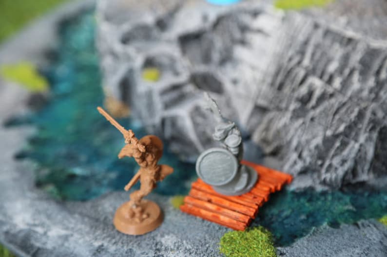 Higher Ground With Lake for Dungeons and Dragons D&D Pathfinder RPG ...
