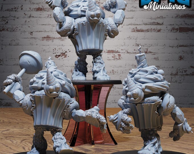 Dnd Clown Miniature Bundle Dungeons and Dragons Minis Perfect for ...