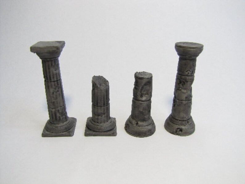 Modular Pillars 4x Set for Dungeons and Dragons D&D Pathfinder RPG 5e ...