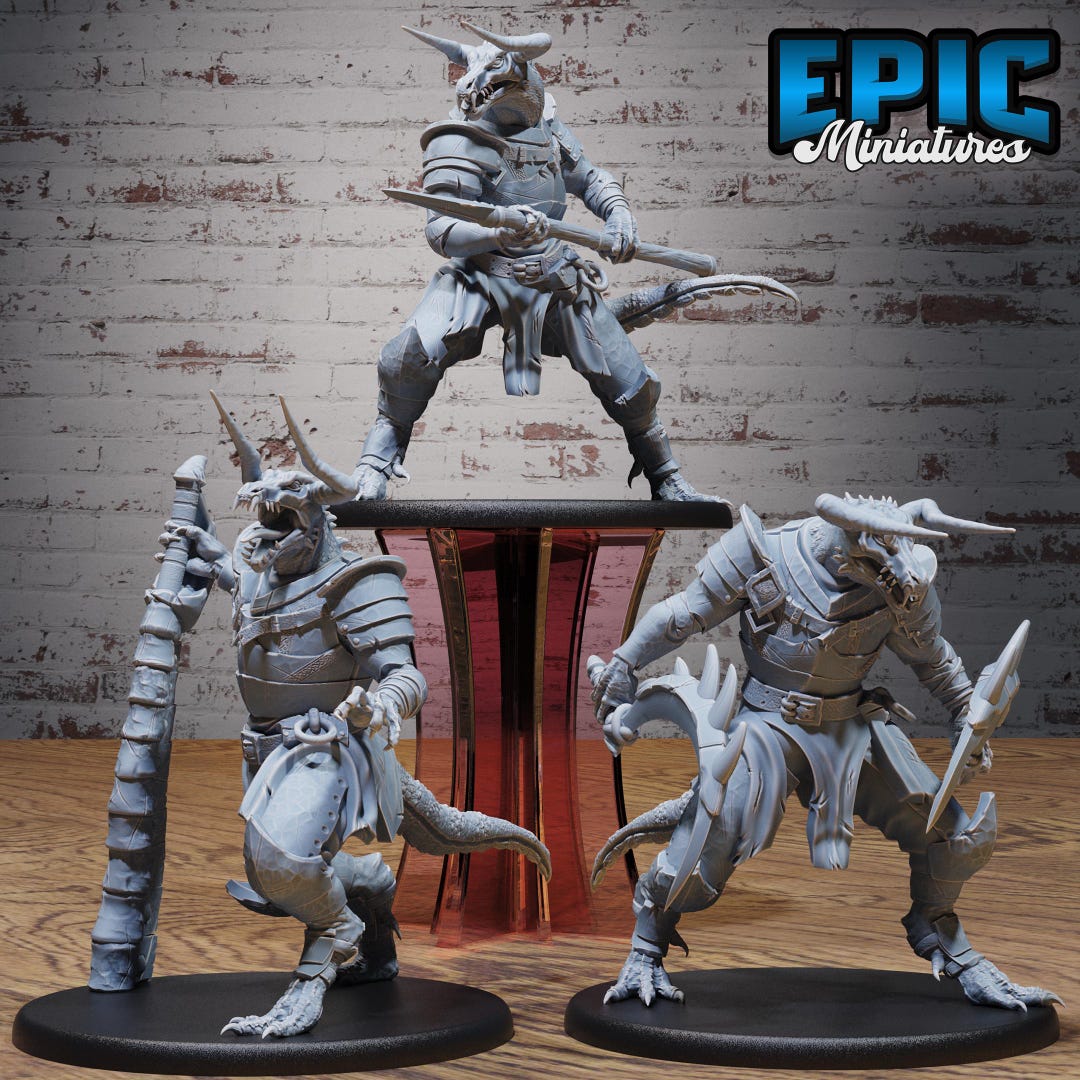 Demon Knight (3 Poses) • Demons of Torment • EPIC Miniatures | Dungeons ...