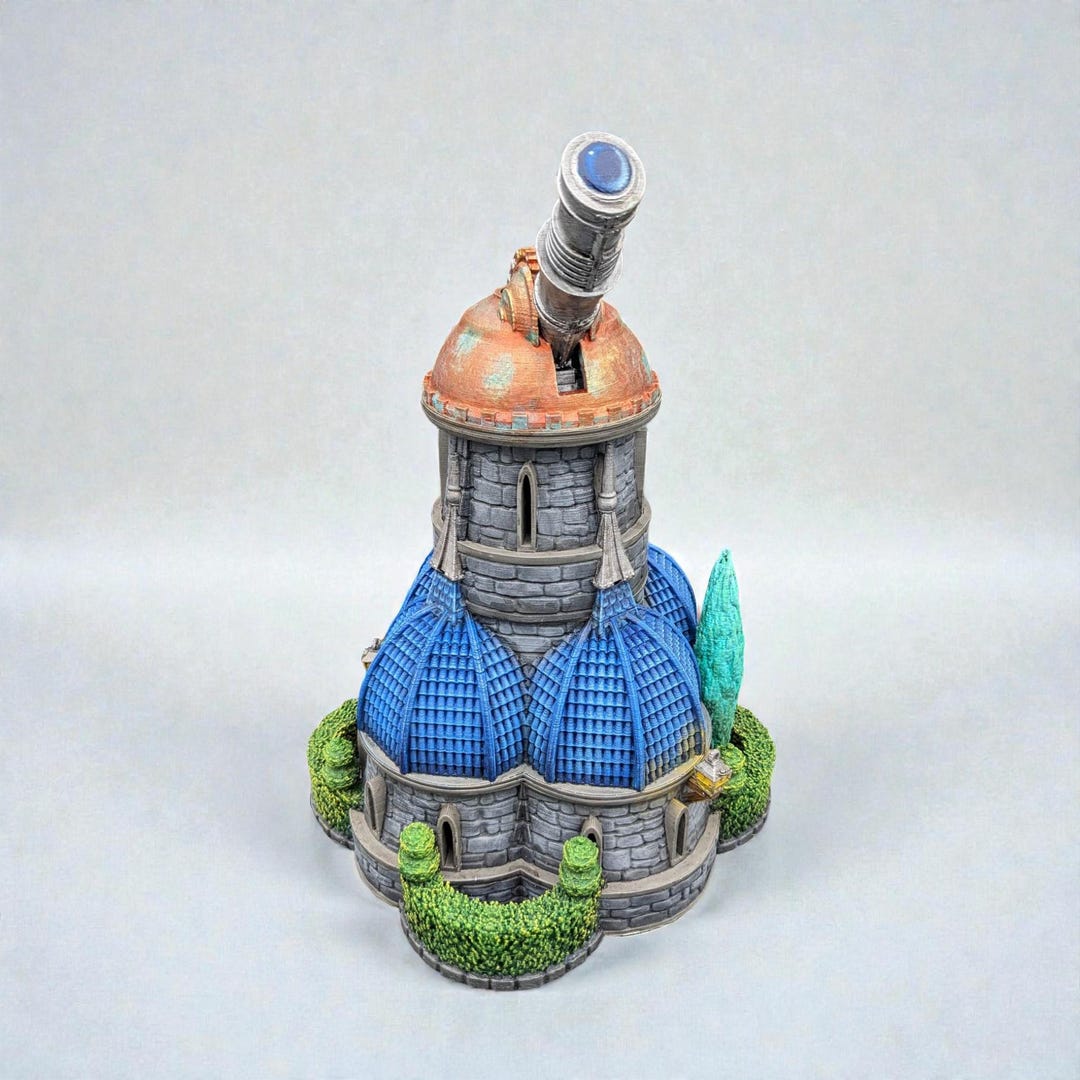 Sky Observatory 15mm 28mm 32mm | Floating Arcane Tower, Dnd Starwatcher ...