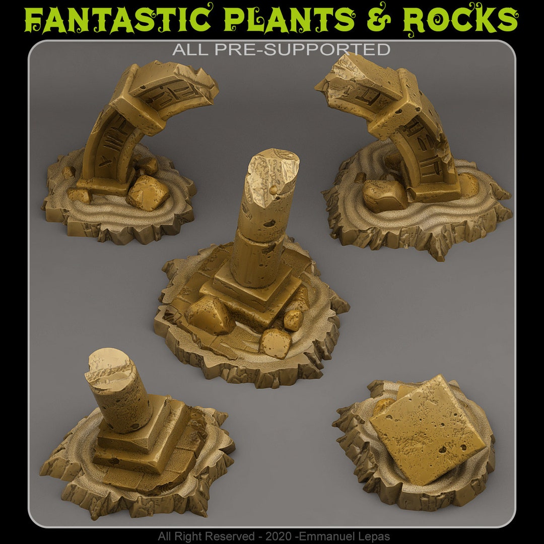 Stargate Ruins by Print Your Monsters | Dungeons and Dragons | D&D ...