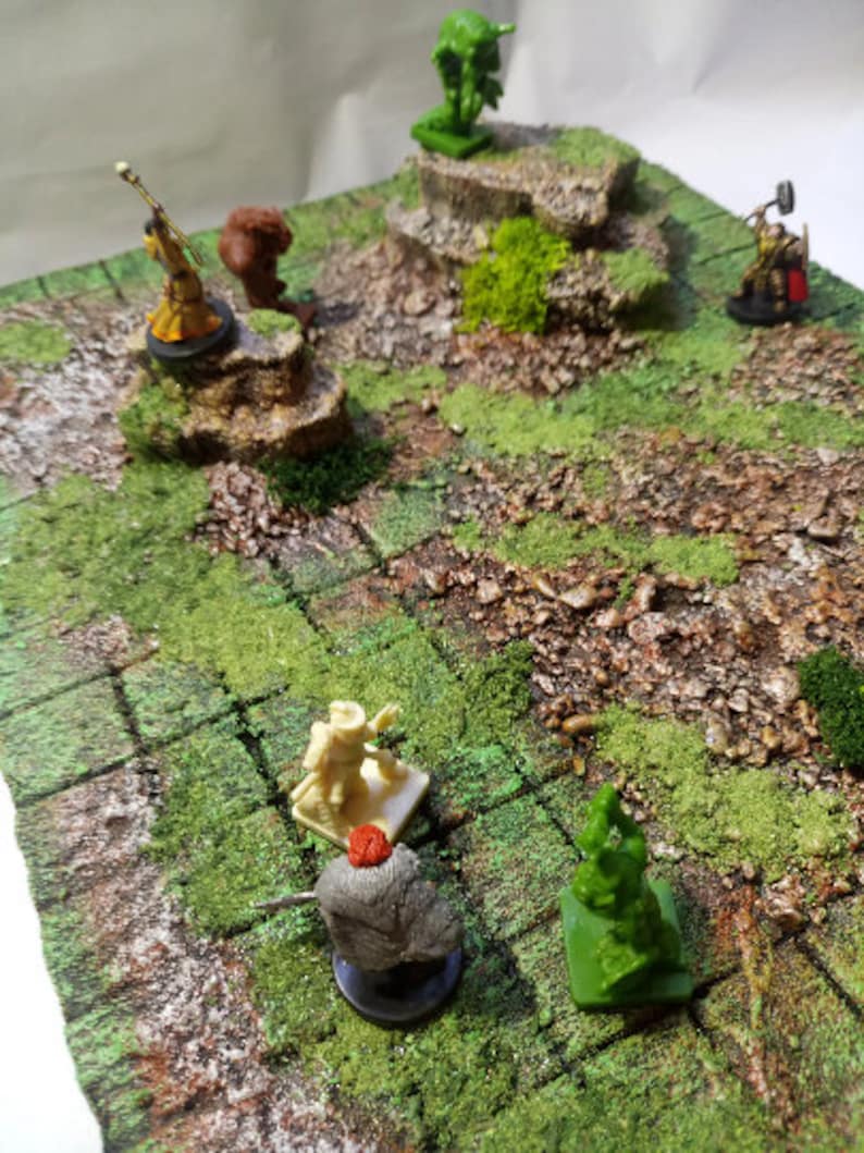 Forest Battlemat 19x12 for Dungeons and Dragons D&D - Etsy