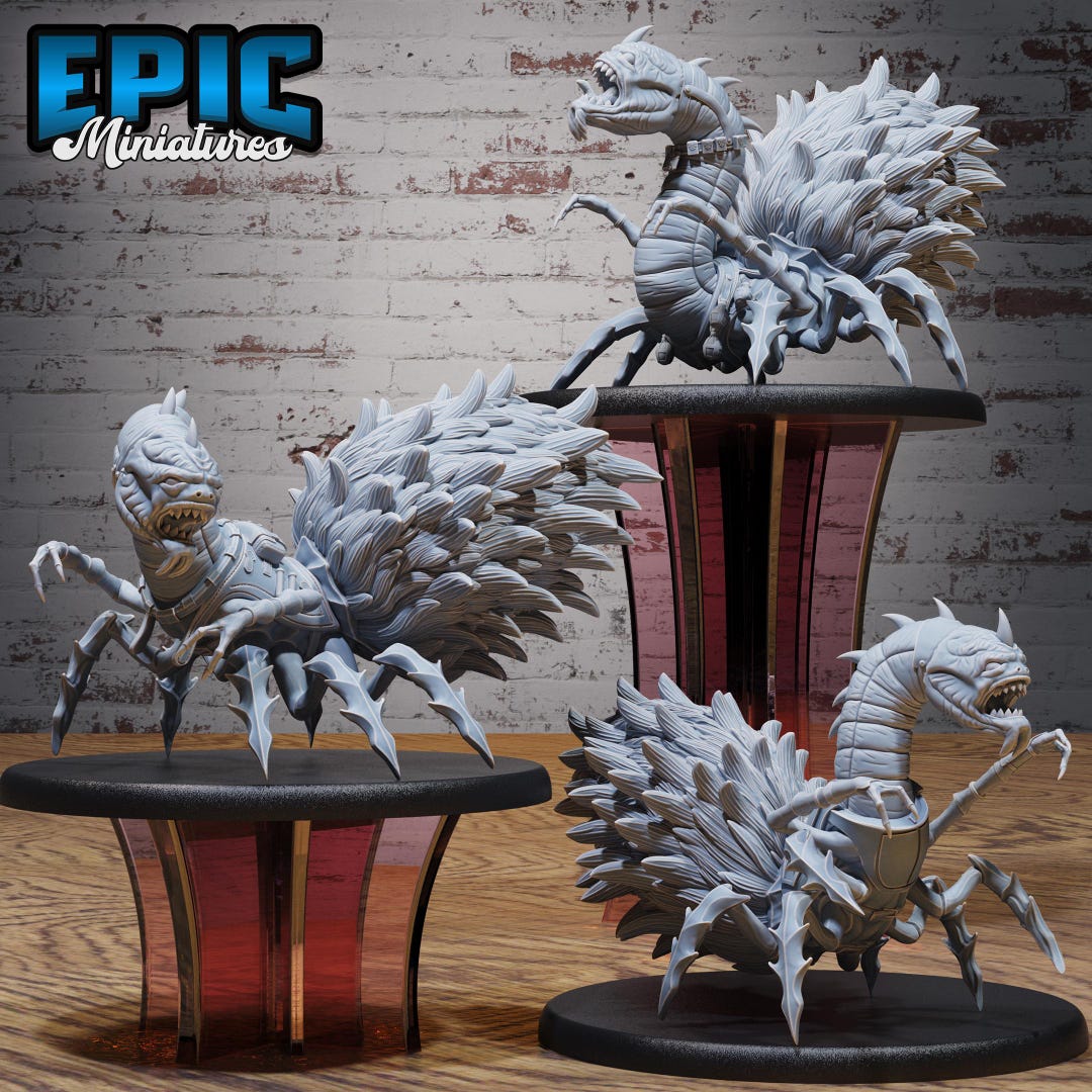 Neogi Traveller (3 Poses) • Mind Attack • EPIC Miniatures | Dungeons ...
