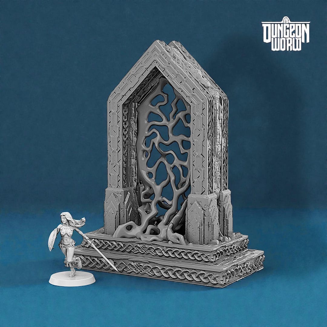 Moria Portal Arcane Gate Modular Terrain Dungeons and Dragons ...