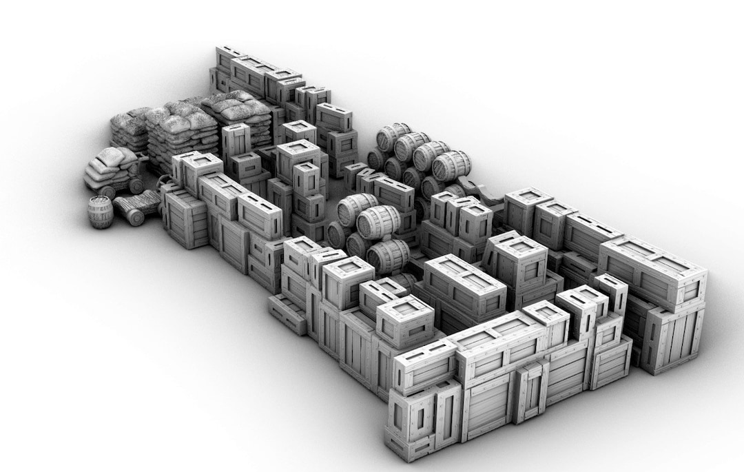 Ultimate Warehouse Inventory Set by Gamescape3d Dungeons and Dragons D ...