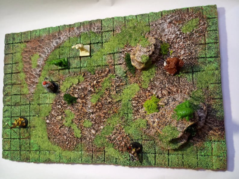 Forest Battlemat 19x12 for Dungeons and Dragons D&D - Etsy